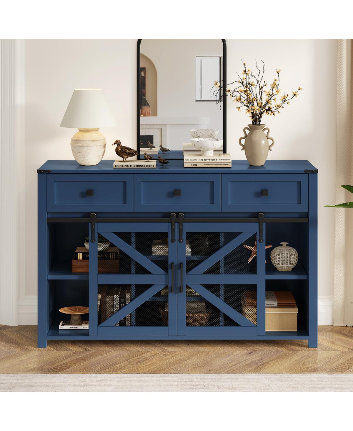 Click here for Streamdale Furniture 55" Sliding Barn Door Si... prices