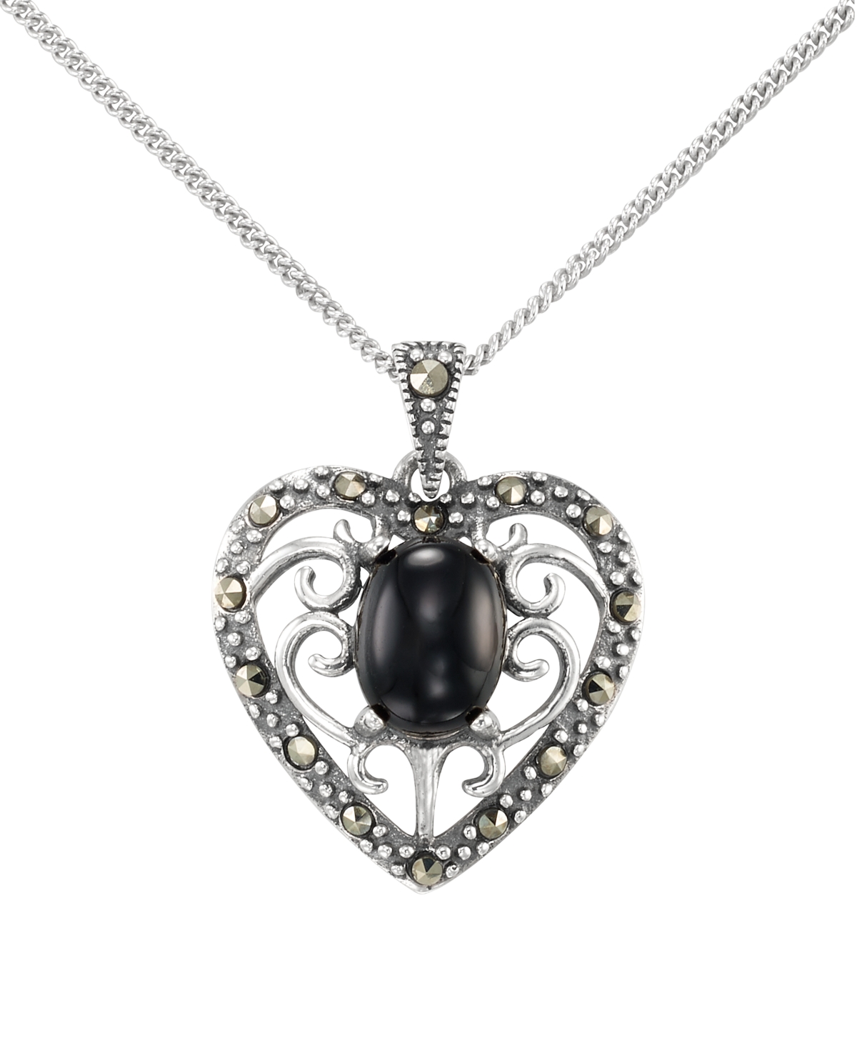 Click here for Macys Marcasite (0.17 ct. t.w.) and Faceted Onyx (... prices