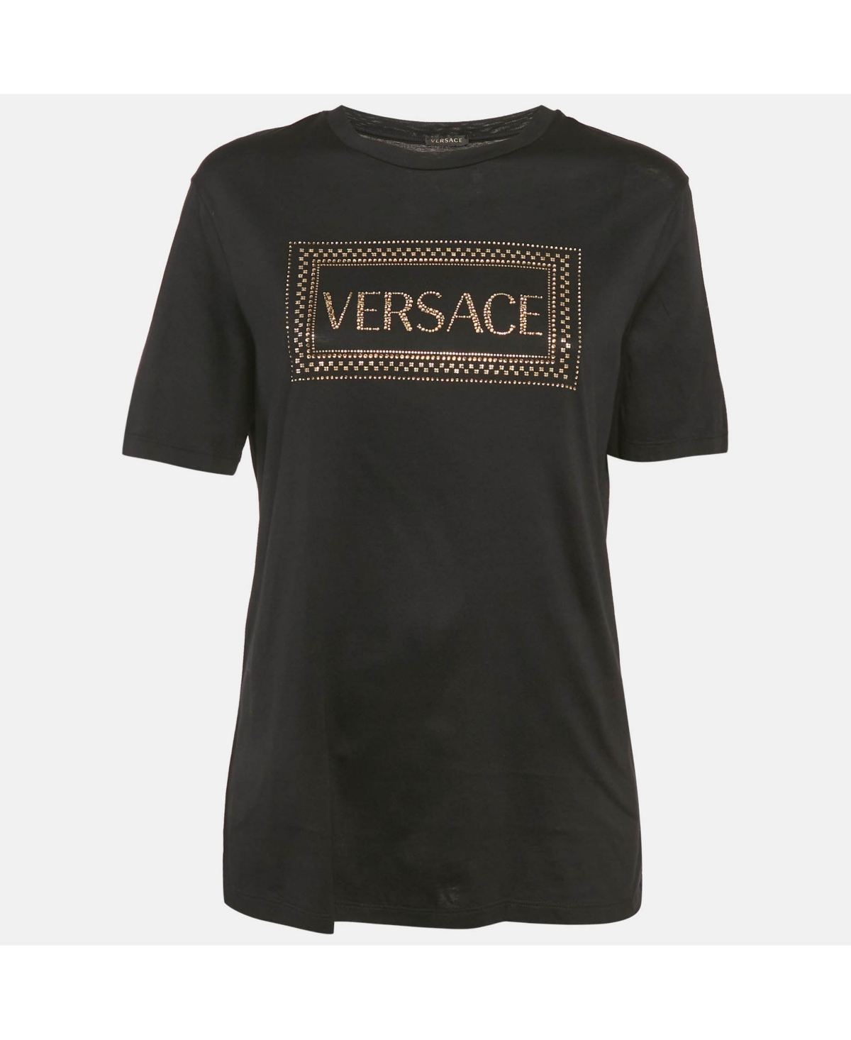 Click here for Pre-Owned Versace Womens Black Medusa Rhinestone J... prices