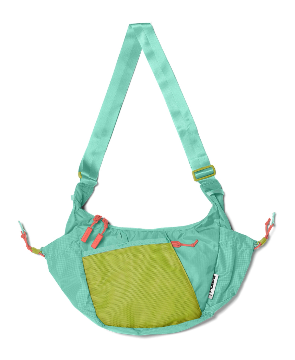 Click here for Baboon to the Moon Crescent Crossbody Bag - Aqua d... prices