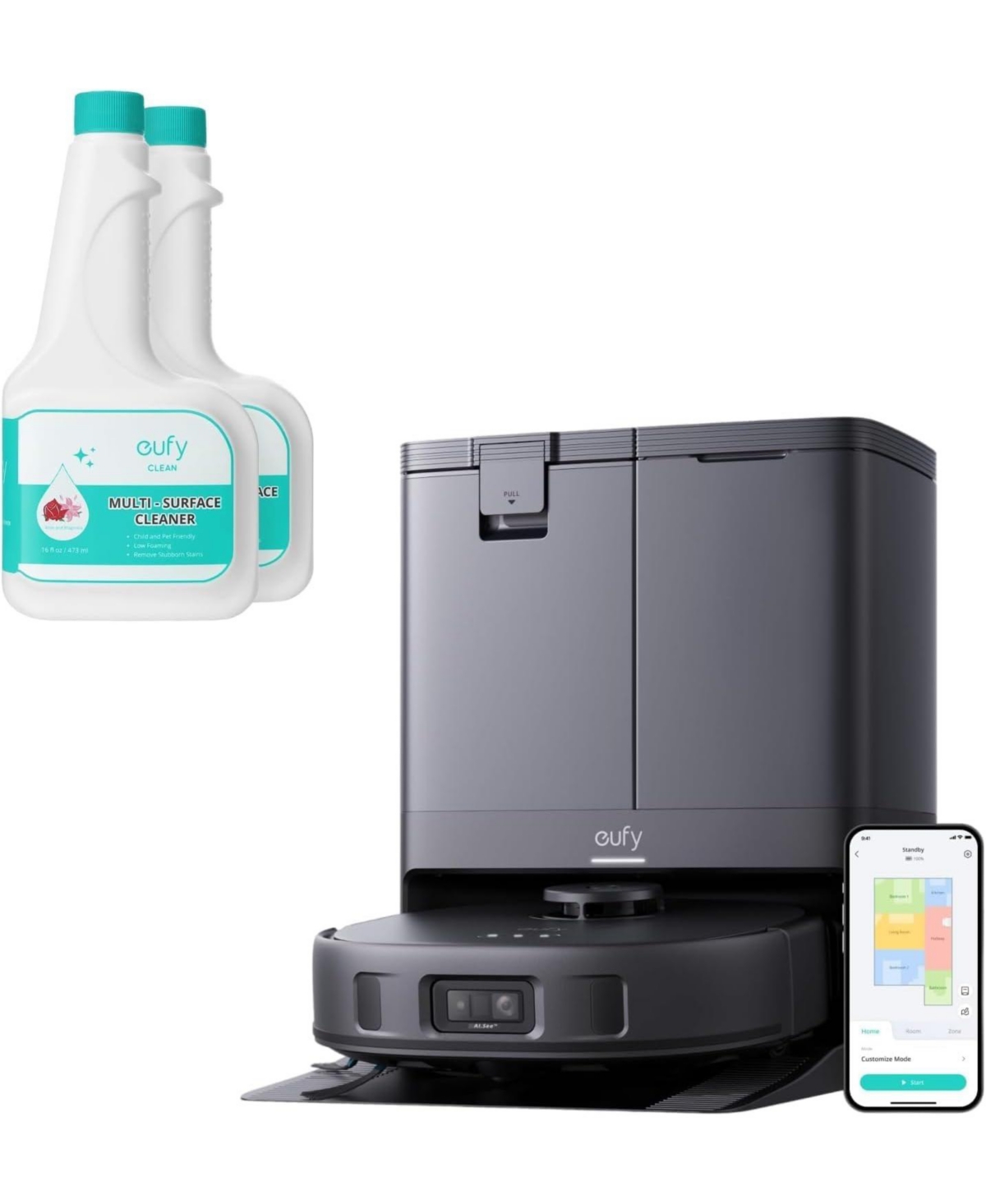 Click here for eufy X10 Pro Omni Robot Vacuum and Mop Combo  8 00... prices