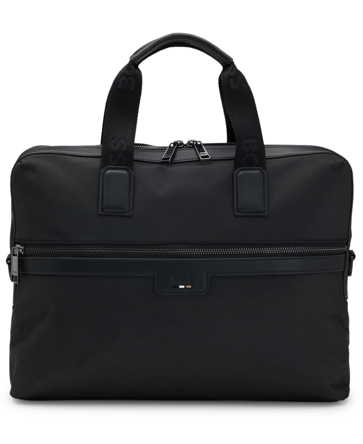 Click here for Hugo Mens Single Doc Bag - Black prices