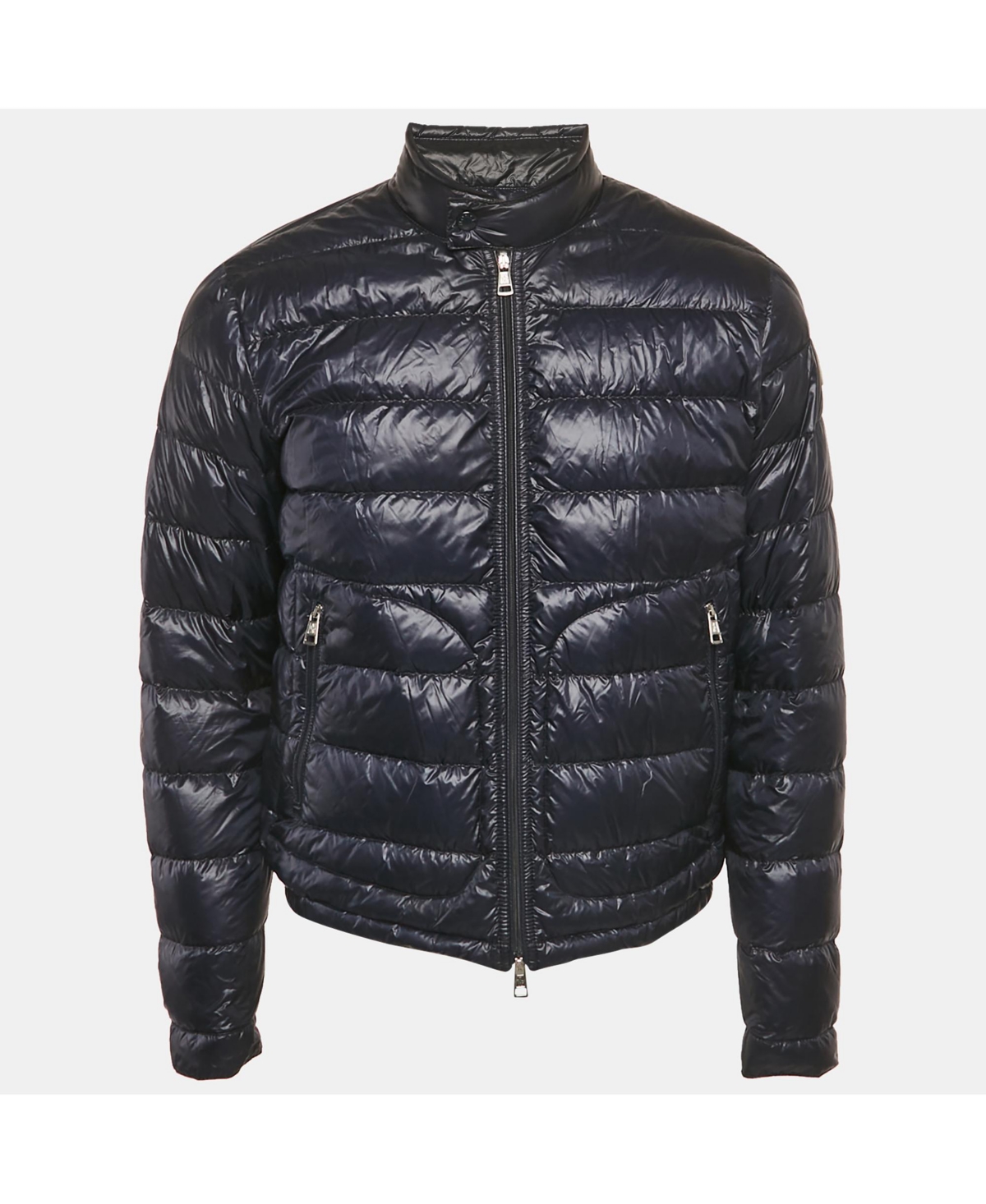 Click here for Pre-Owned Moncler Mens Navy Blue Nylon Down Puffer... prices