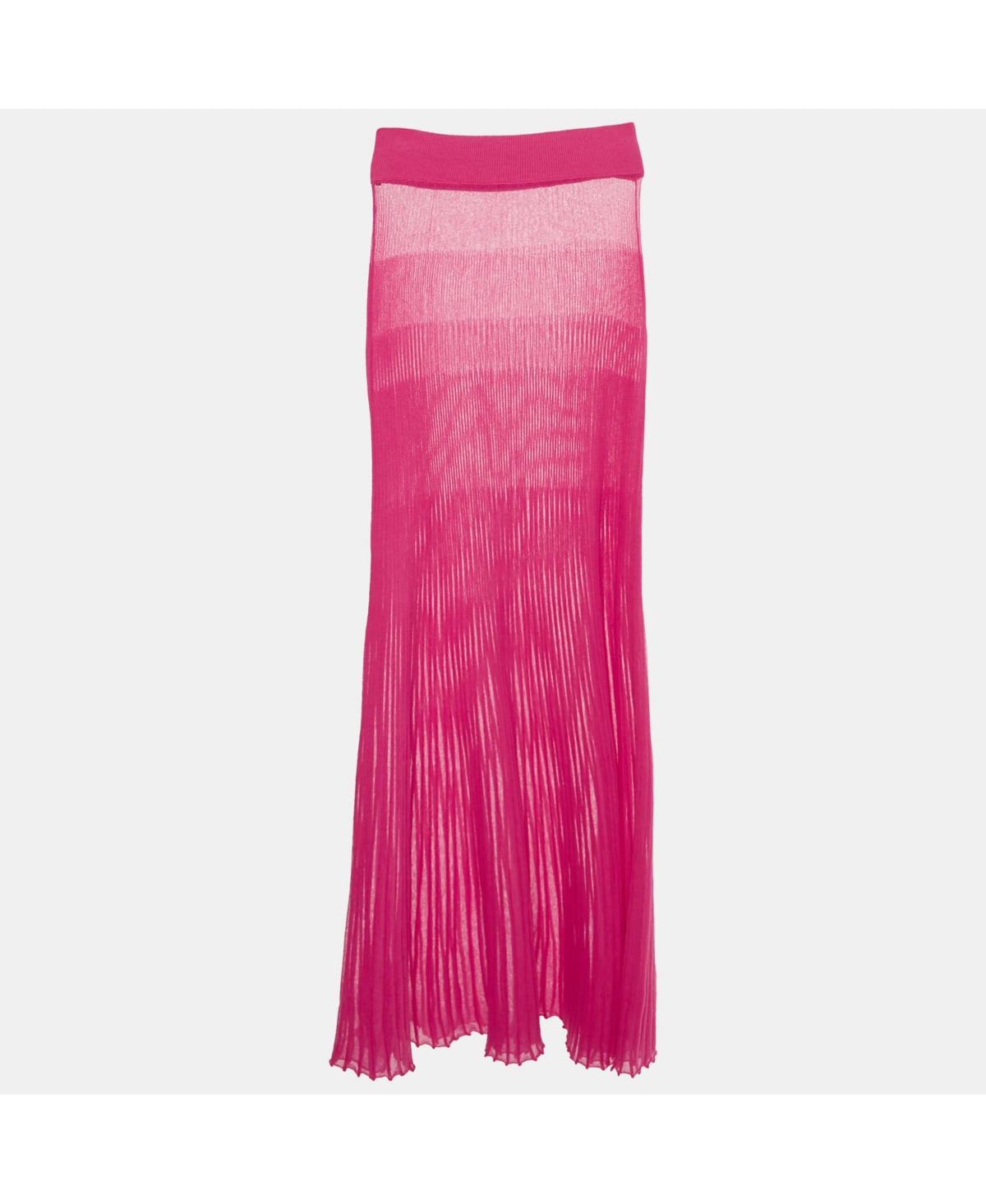 Click here for Pre-Owned Jacquemus Womens Rib Knit Maxi Skirt - P... prices