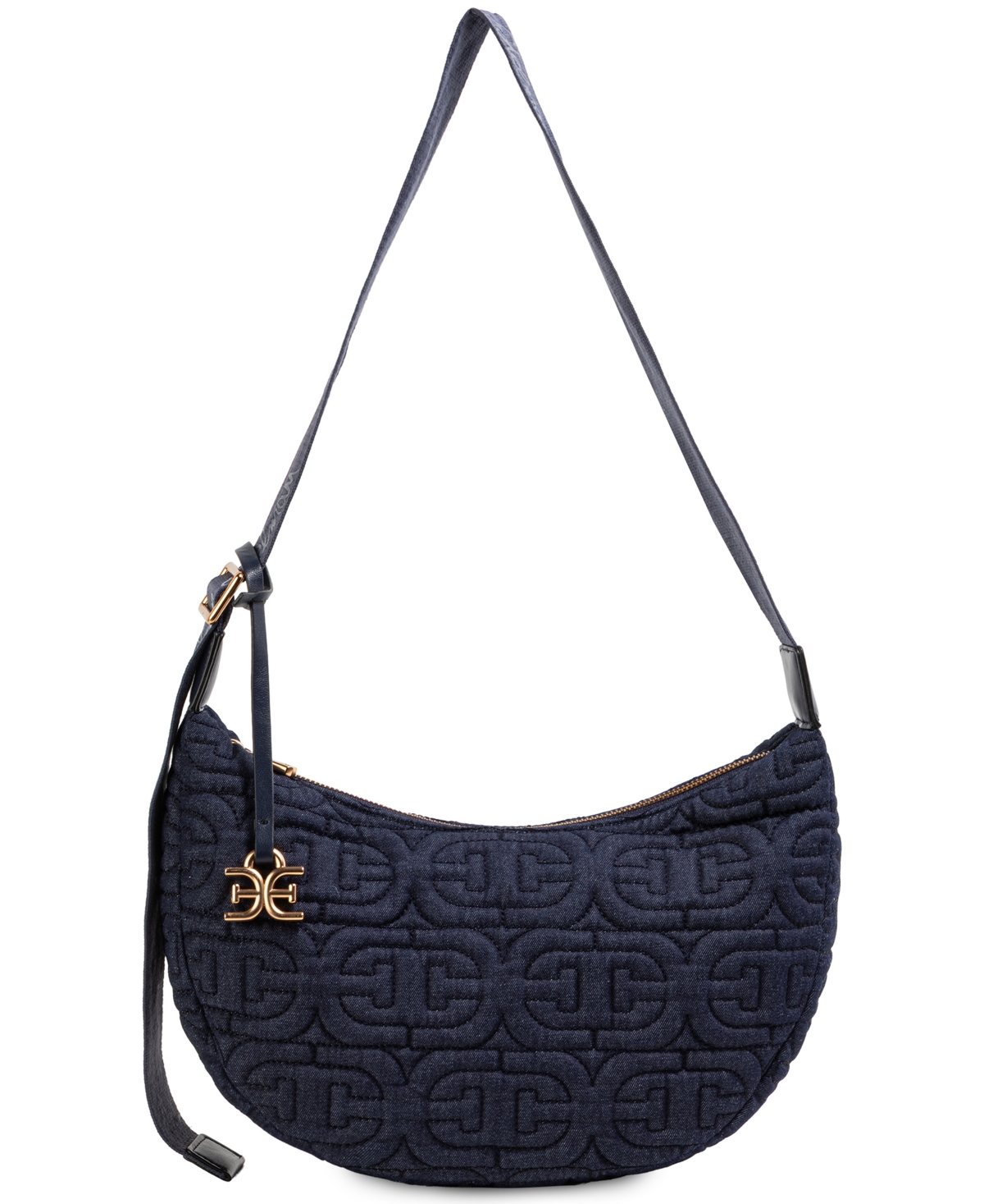 Click here for Sam Edelman Ethyl Crescent Sling Crossbody Bag - N... prices