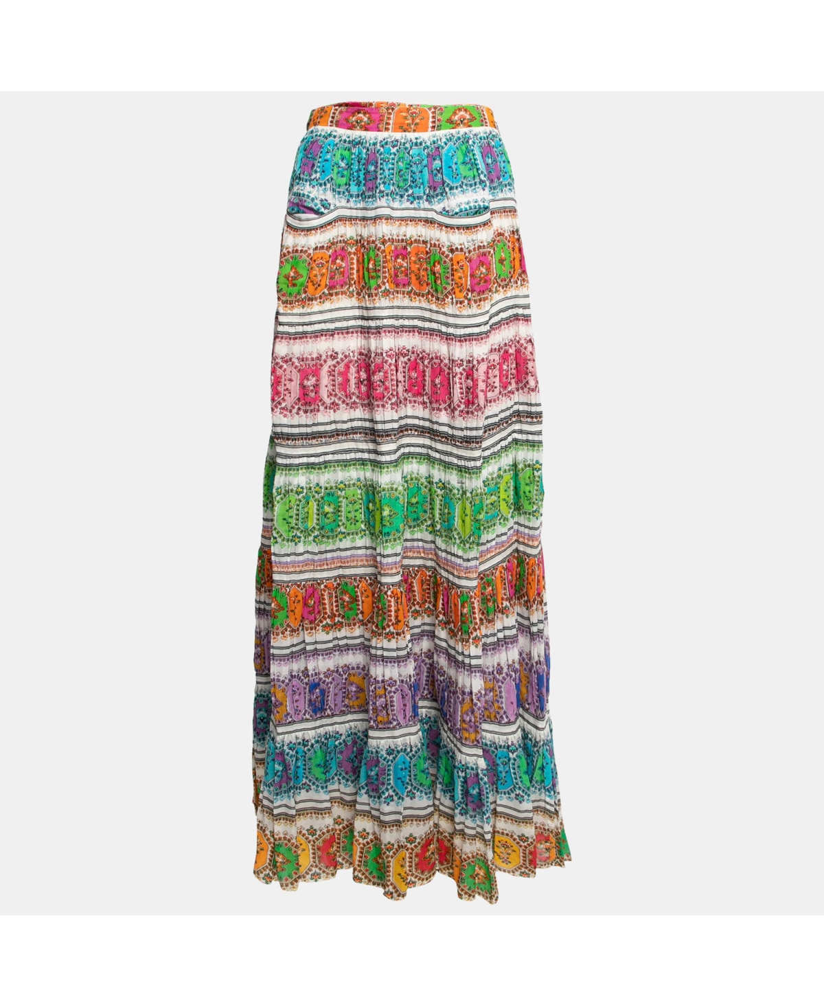 Click here for Pre-Owned Roberto Cavalli Womens Multicolor Printe... prices
