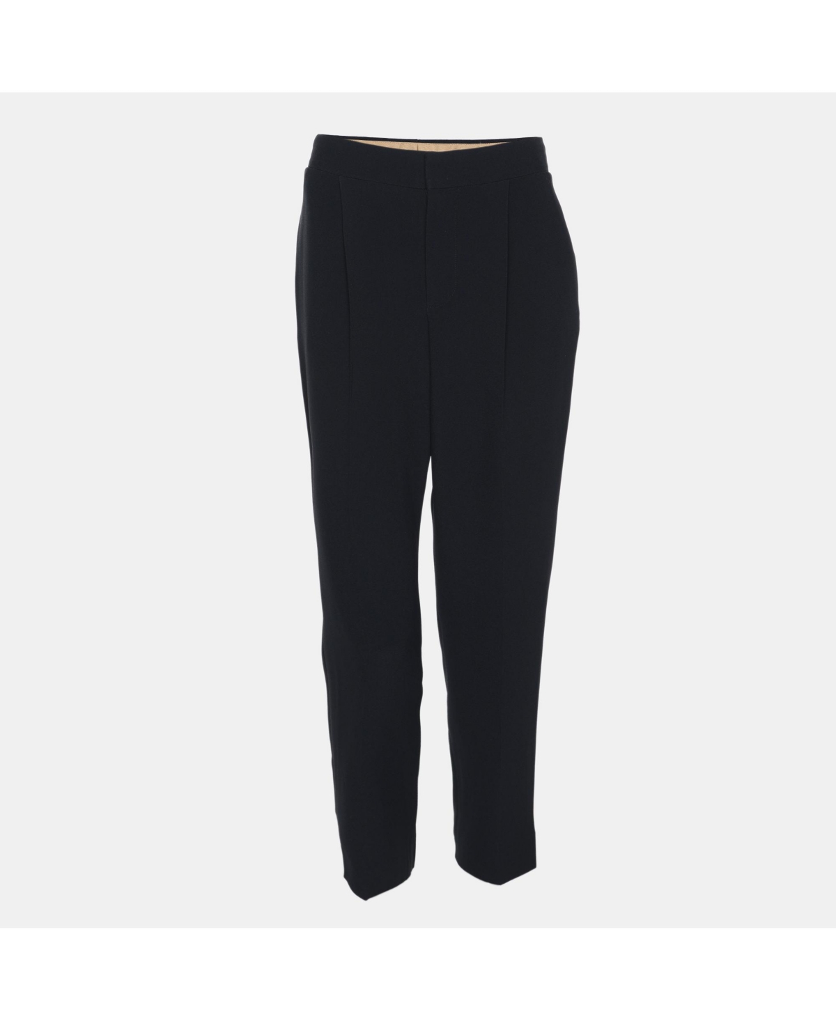 Click here for Pre-Owned Chloe Womens Deep Navy Crepe Trousers -... prices