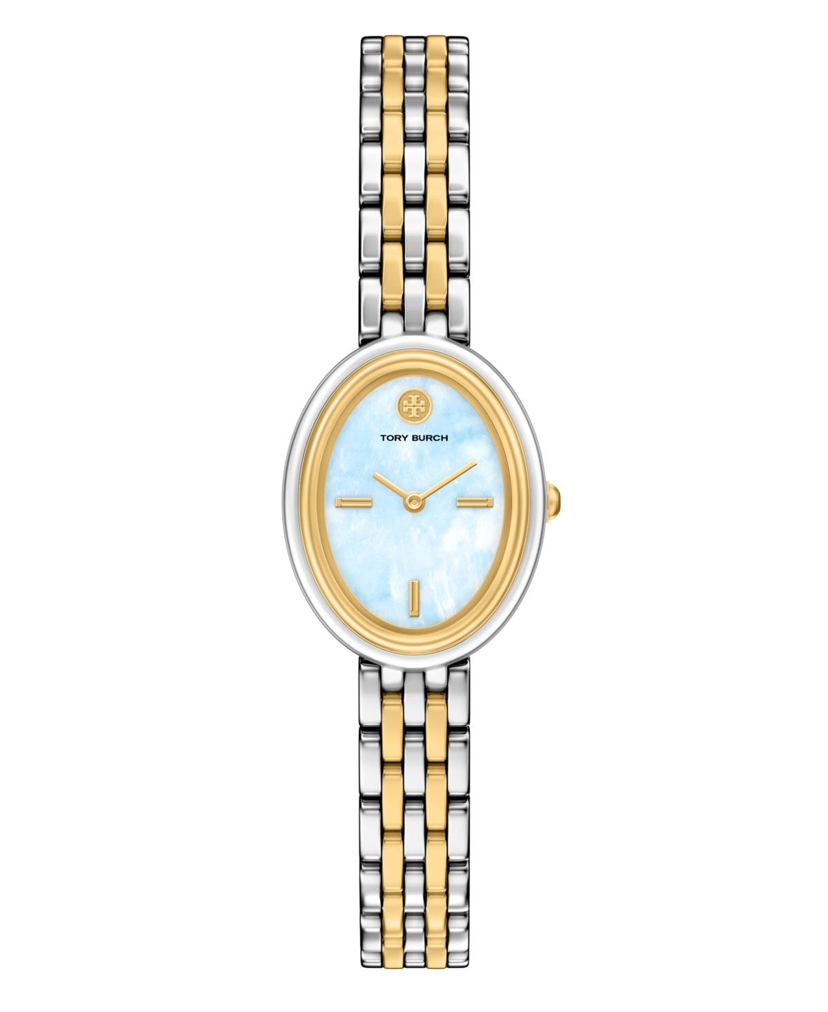 Click here for Tory Burch Womens The Oval Quartz Two-Hand Two-Ton... prices
