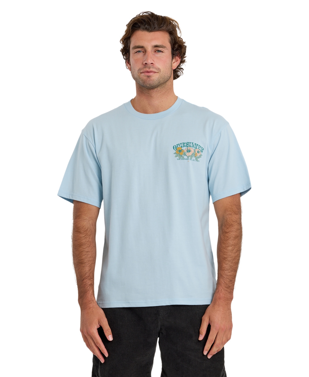 Click here for Quiksilver Waterman Mens Classic-Fit Shirt - Skywa... prices