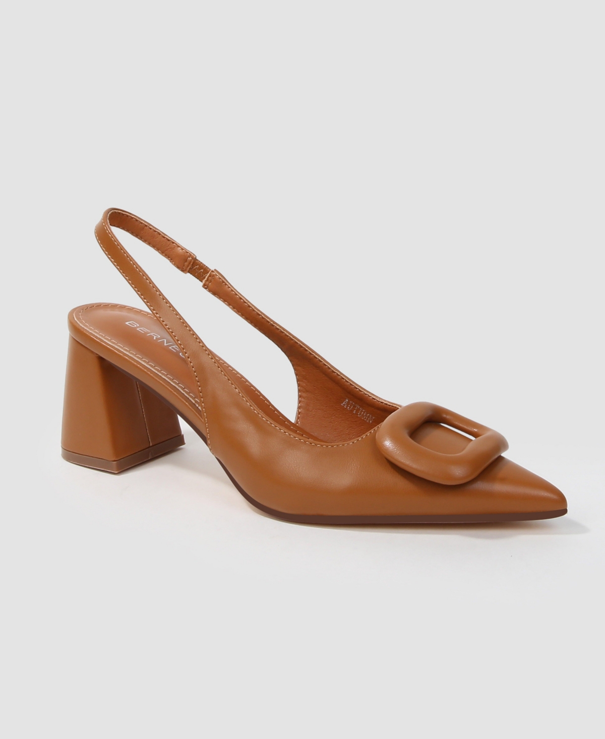 Click here for Berness Womens Autumn Slingback Pumps - Camel prices