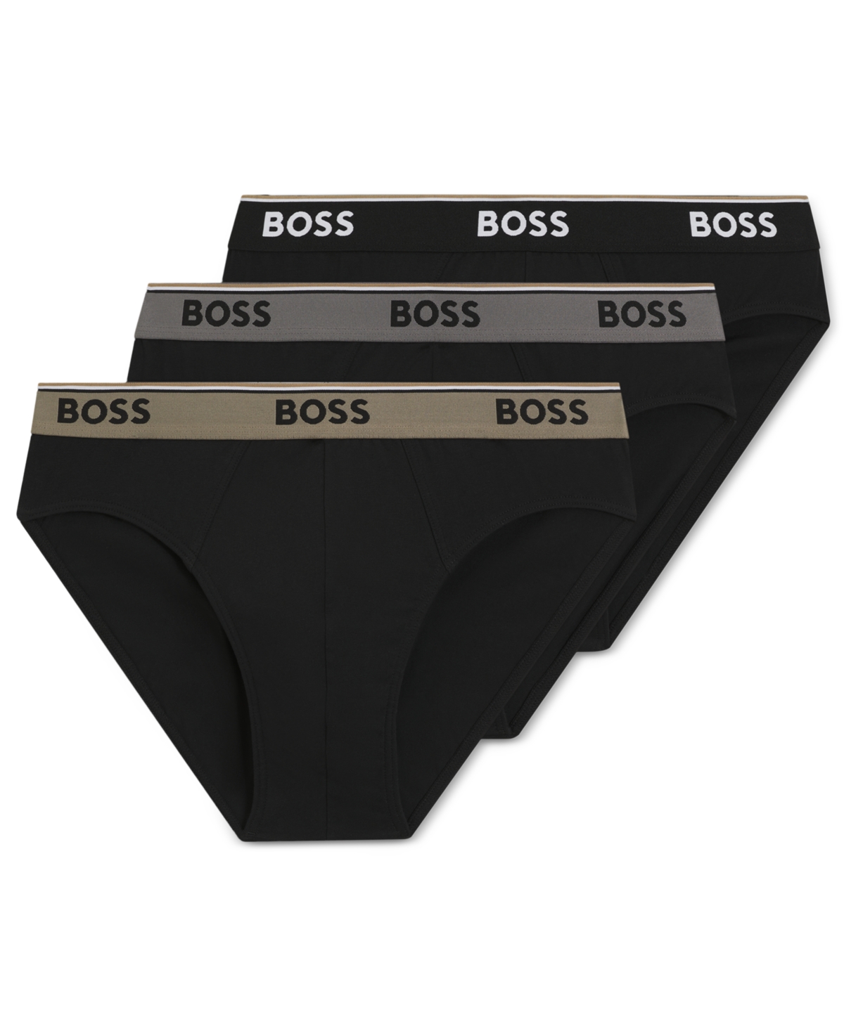 Click here for Hugo Boss Mens Power Briefs Underwear  3-Pack Set... prices