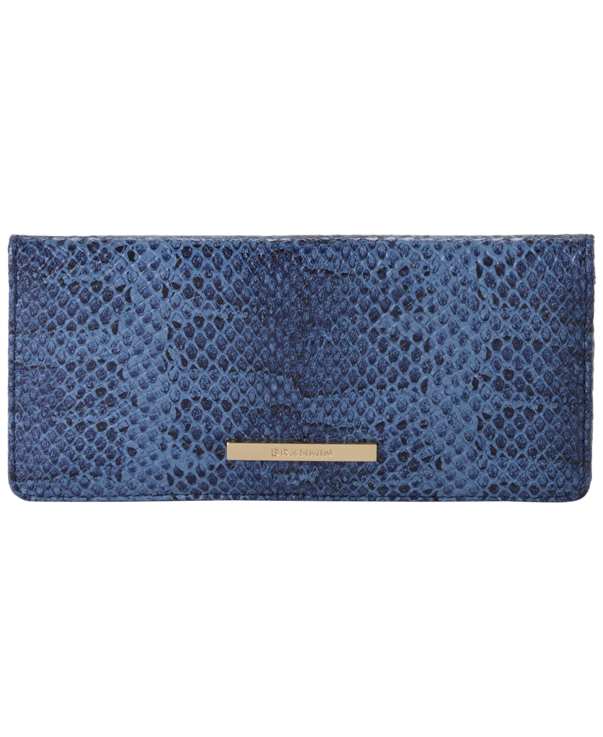 Click here for Brahmin Ady Slim Leather Wallet - Navy prices