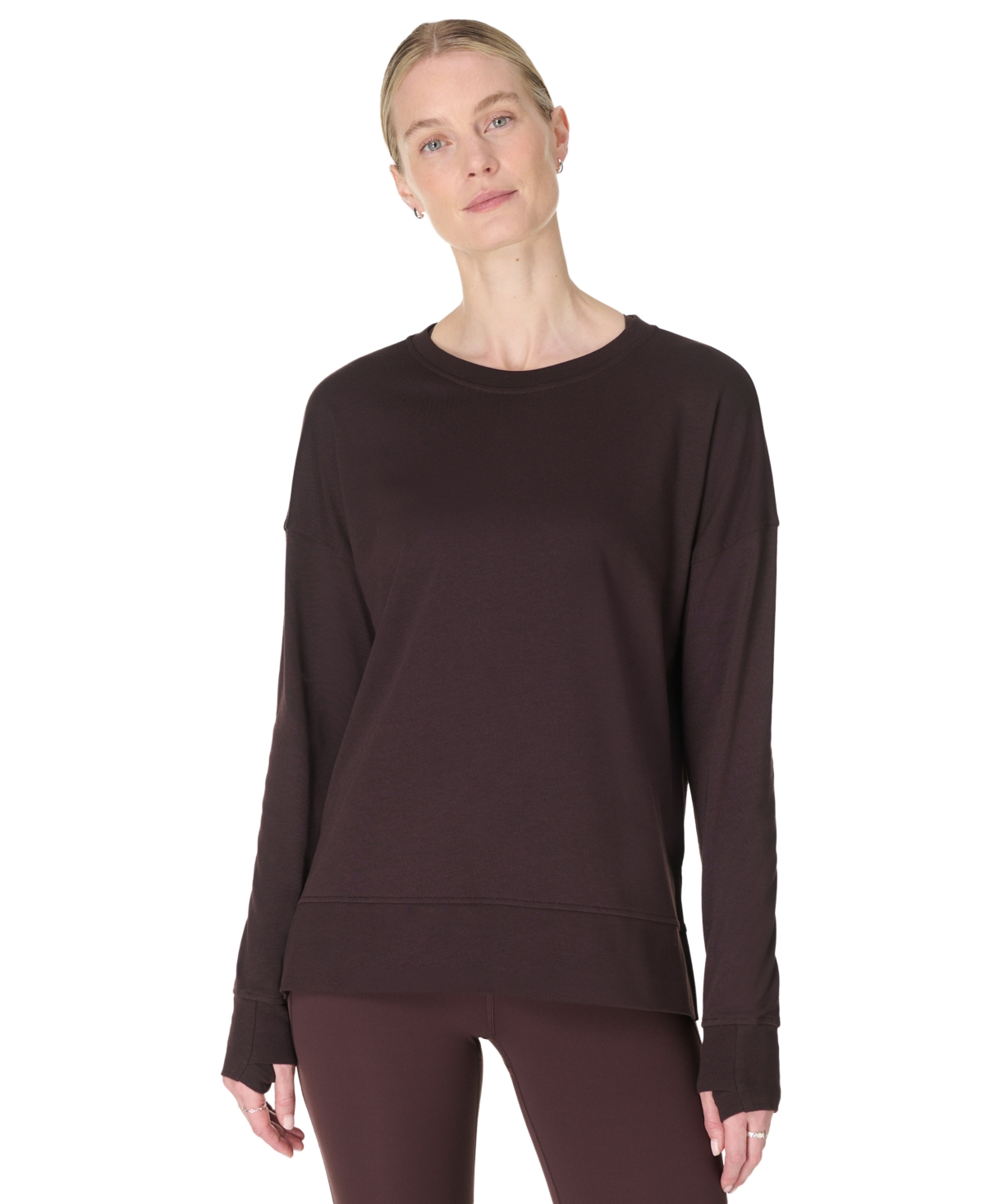 Click here for Sweaty Betty Womens After Class Longline Sweatshir... prices