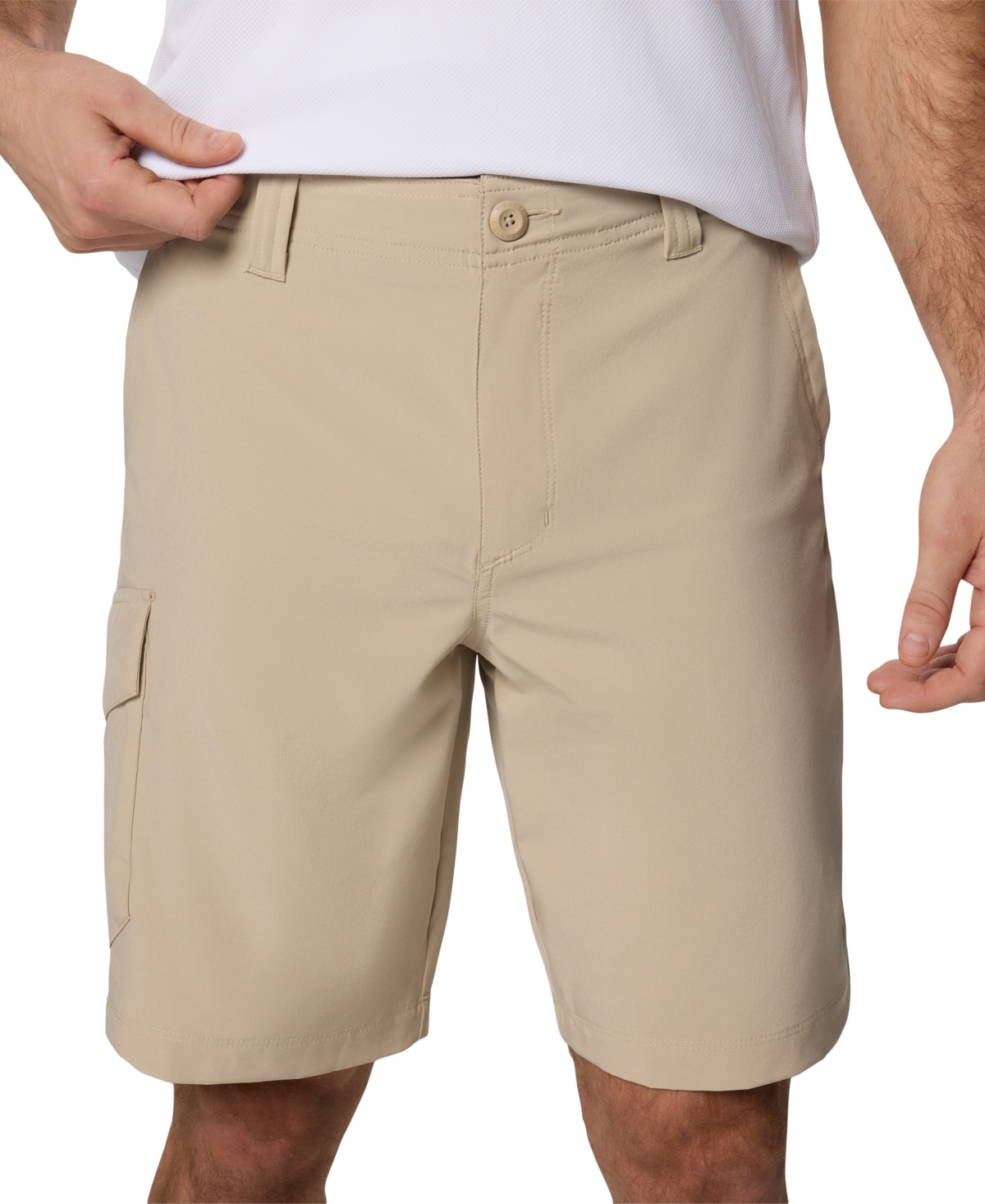 Columbia Mens Eaglecrest Performance Cargo Shorts - Ancient Fossil