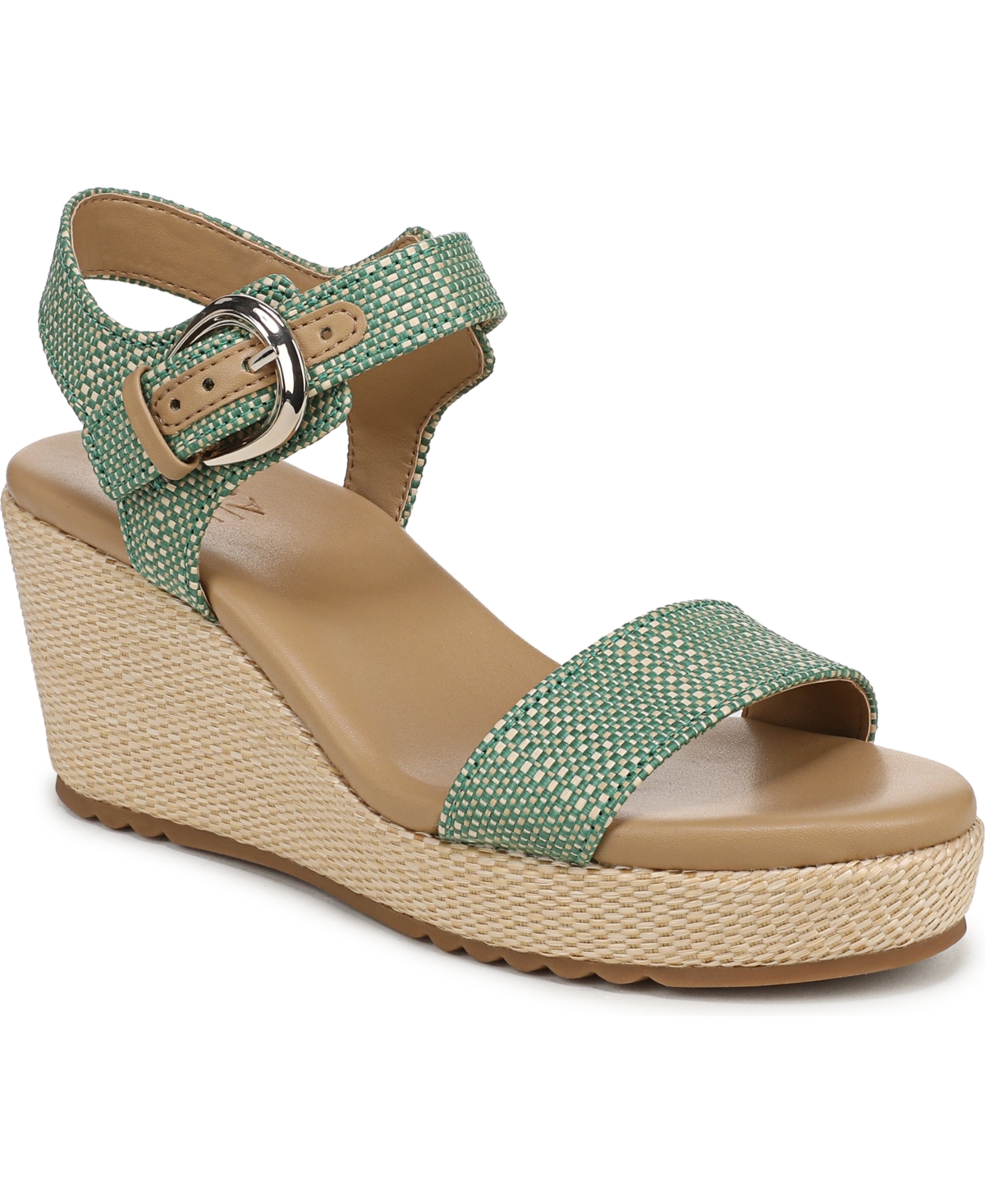 Click here for Naturalizer Womens Stella Open Round Toe Wedge San... prices