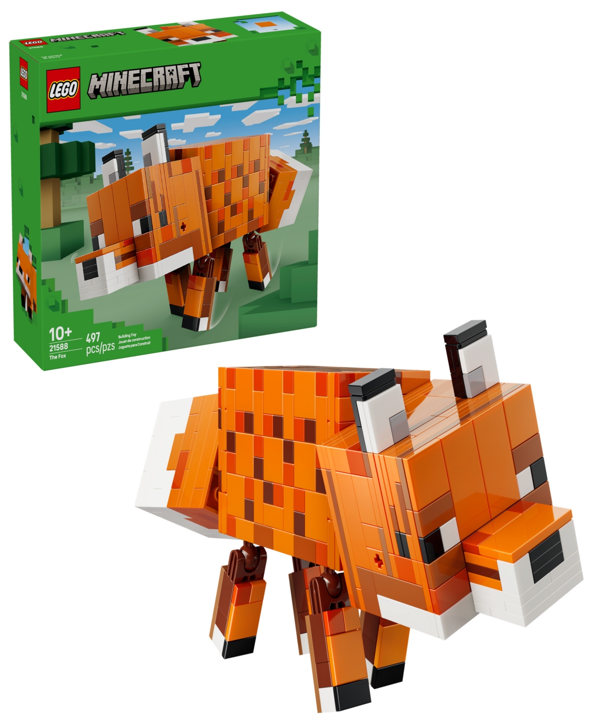 Click here for Lego Minecraft The Fox Building Toy 21588  497 Pie... prices