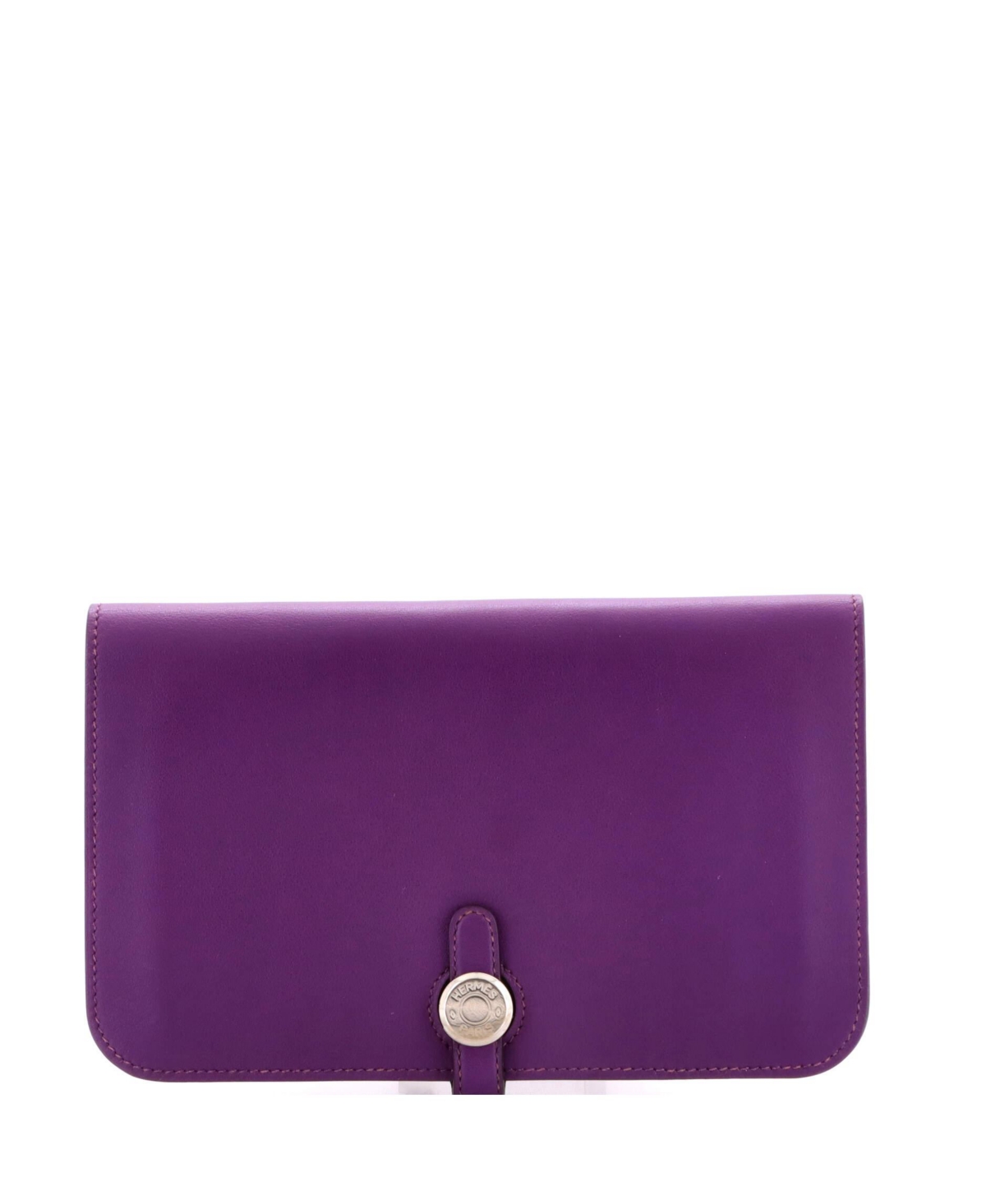 Click here for Pre-Owned Hermes Dogon Duo Combined Wallet Leather... prices