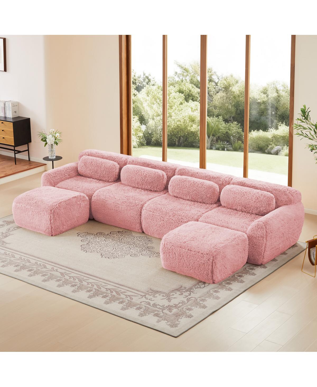 Click here for Streamdale Furniture U-shaped Boneless Sofa  High... prices