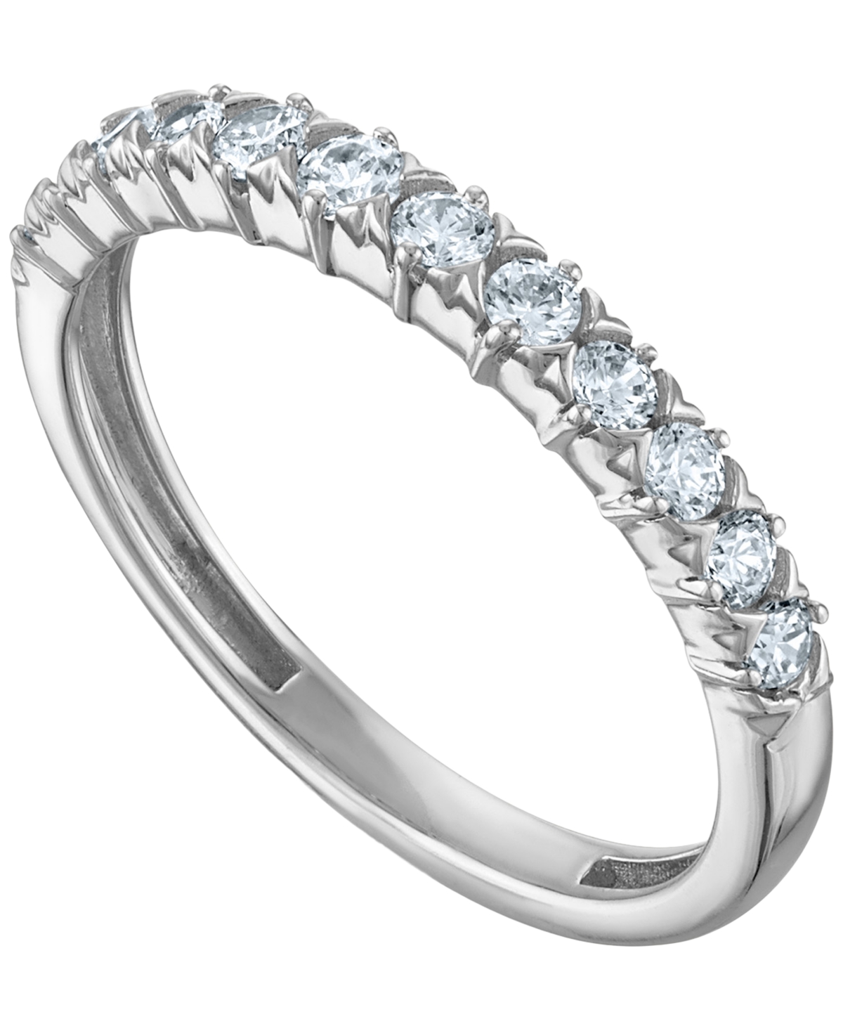 Click here for Macys Diamond (1/2 ct. t.w.) Wedding Band Ring in... prices