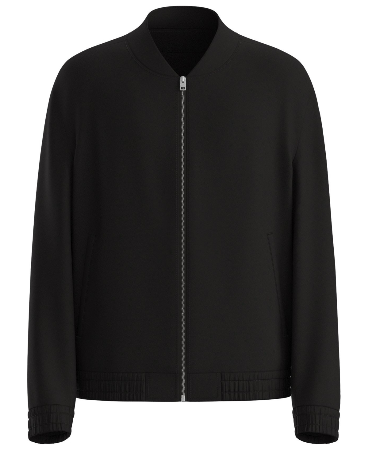 Click here for Hugo Boss Mens Full-Zip Jacket - Black prices