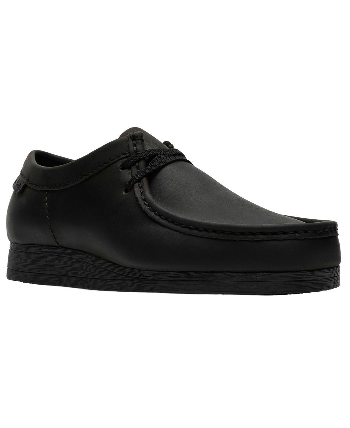 Click here for Clarks Mens Wallaston Low Lace-Up Shoes - Black prices