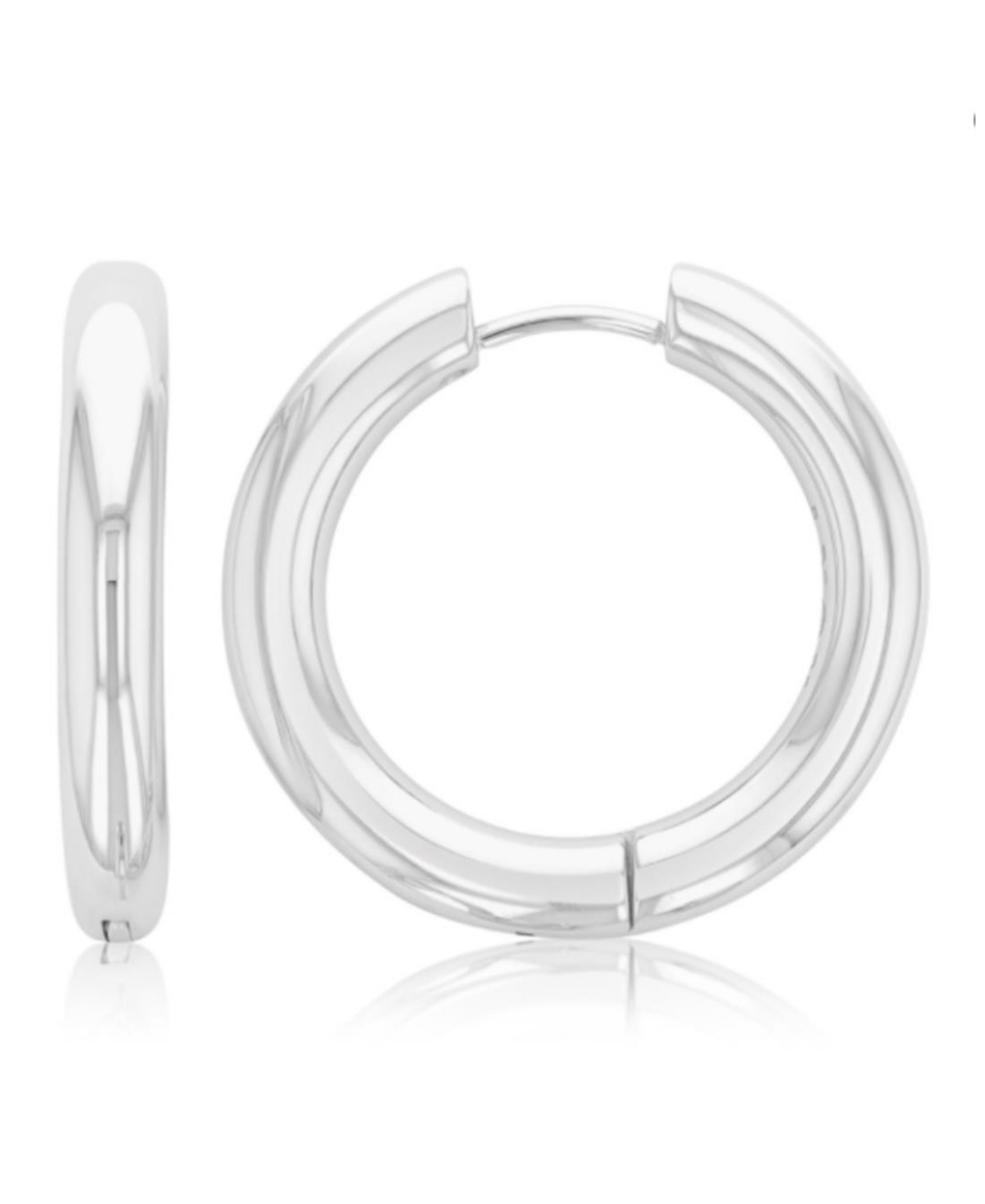 Click here for Roxy Waterproof Yellow 13mm Huggie Earrings - Plat... prices