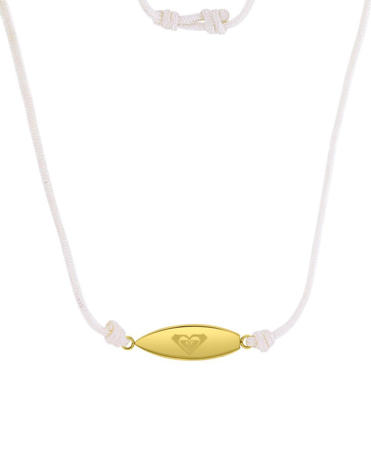 Click here for Roxy Waterproof Yellow Adjustable Necklace - Gold... prices