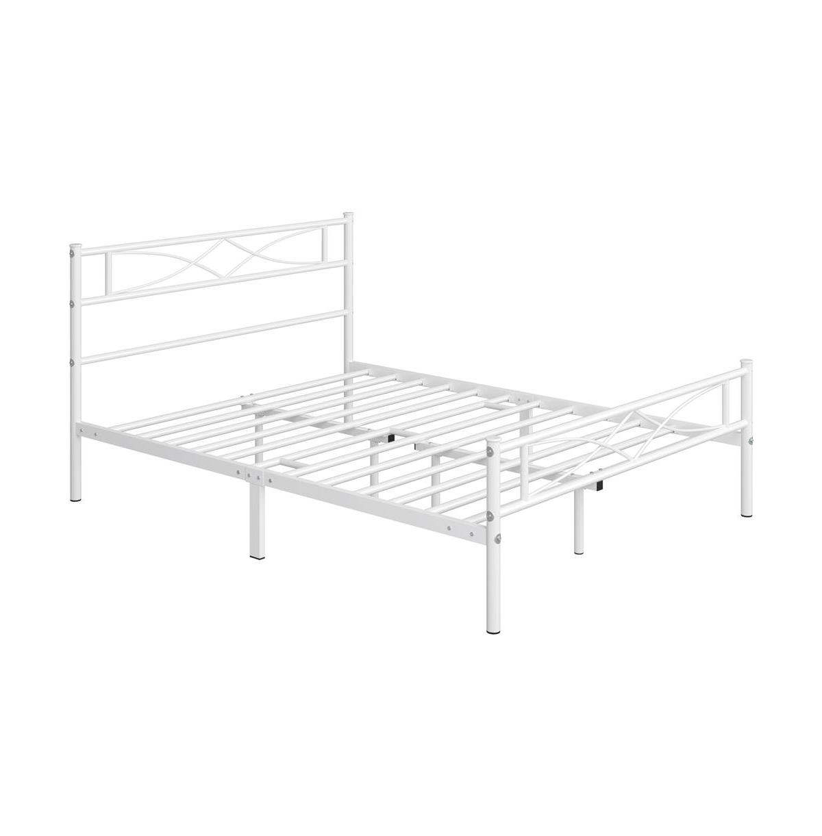 Click here for Yaheetech Simple Full Metal Bed Frame with Curved... prices