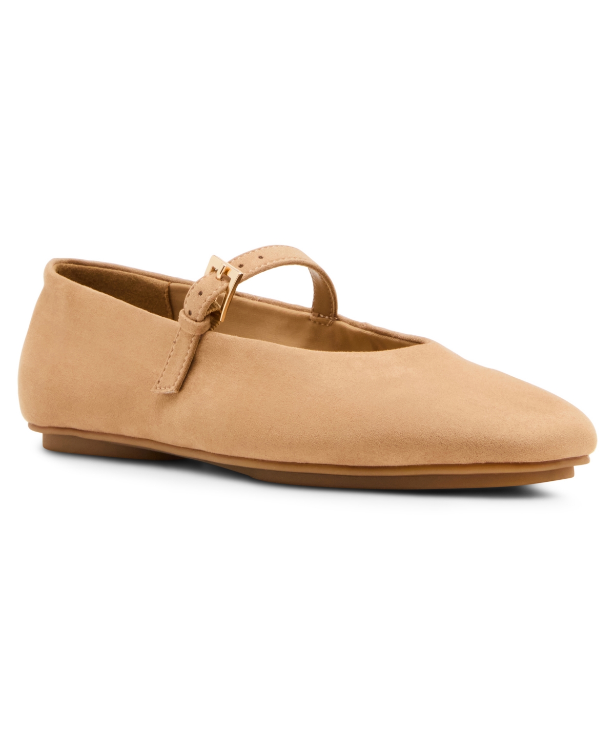 Click here for Anne Klein Womens Connie Mary Jane Flats - Sand Su... prices