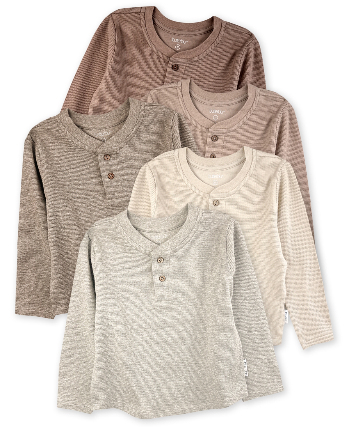 Click here for butterblu Baby Boys Payton Waffle Henley T-Shirt... prices