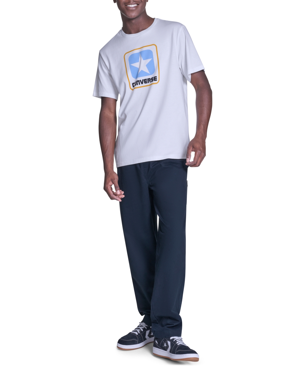 Click here for Converse Mens Harton Straight-Leg Pants - Converse... prices