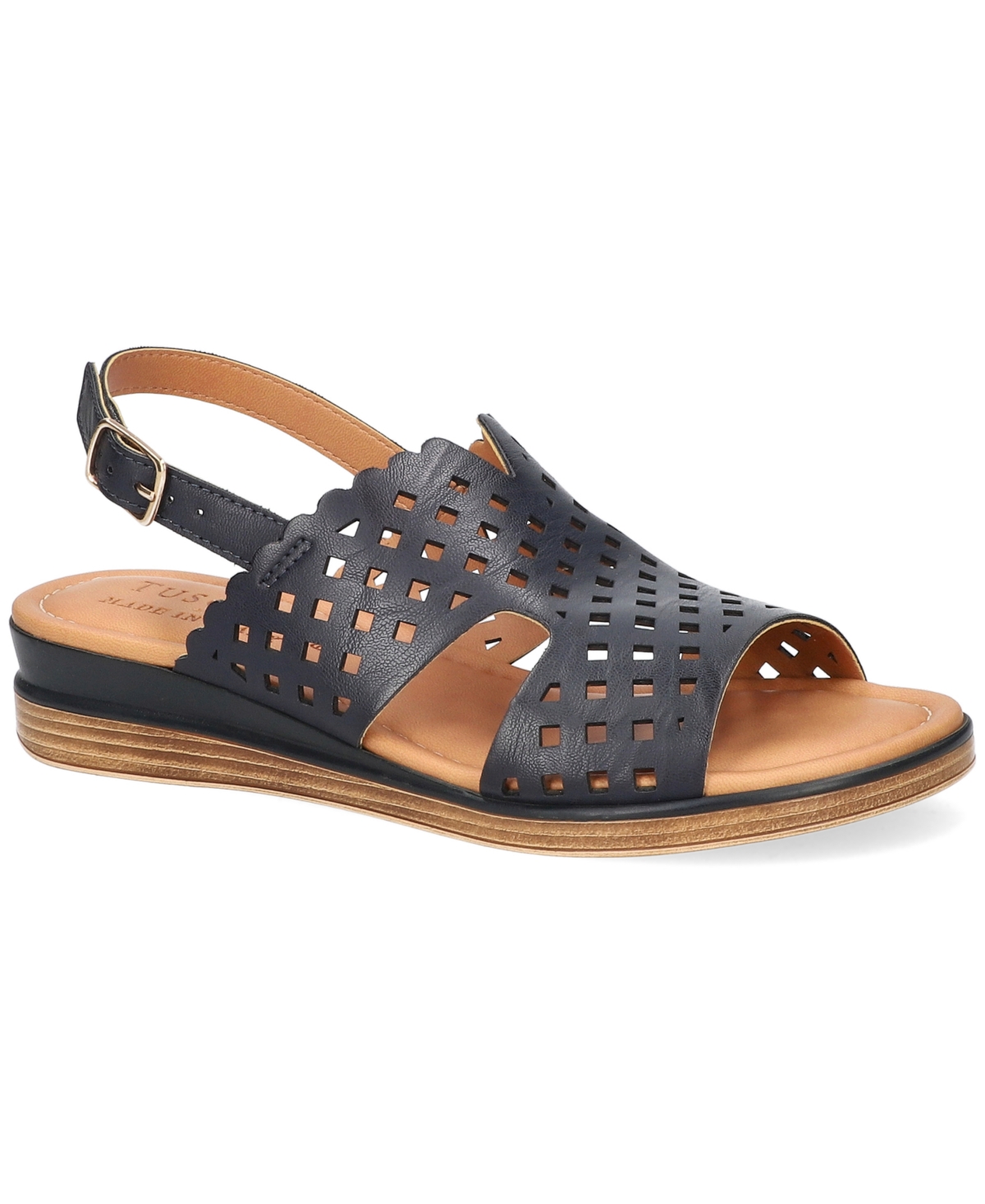 Click here for Easy Street Womens Martella Open Toe Wedge Sandals... prices