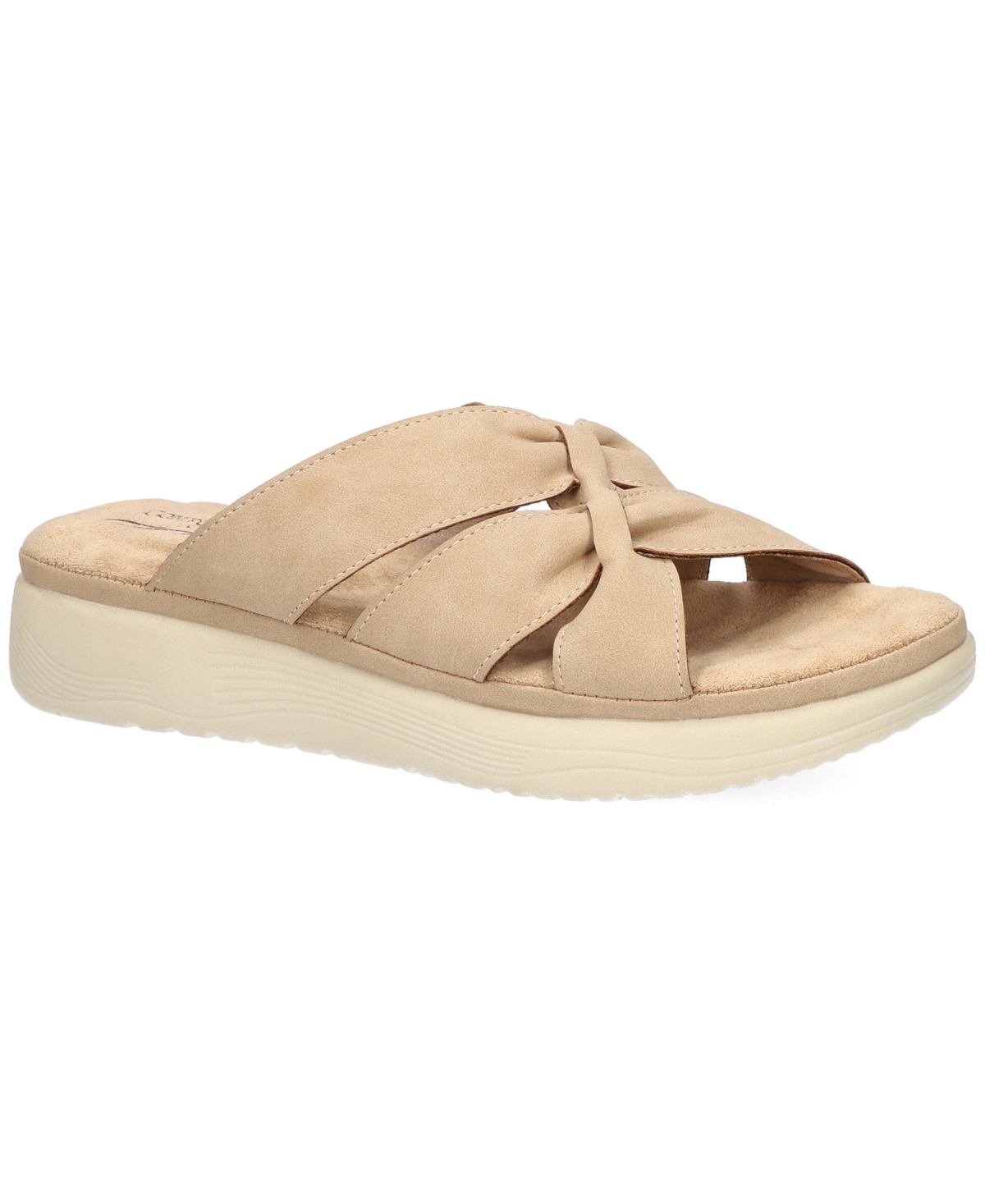 Click here for Easy Street Womens Mickey Woven Slide Sandals - Na... prices