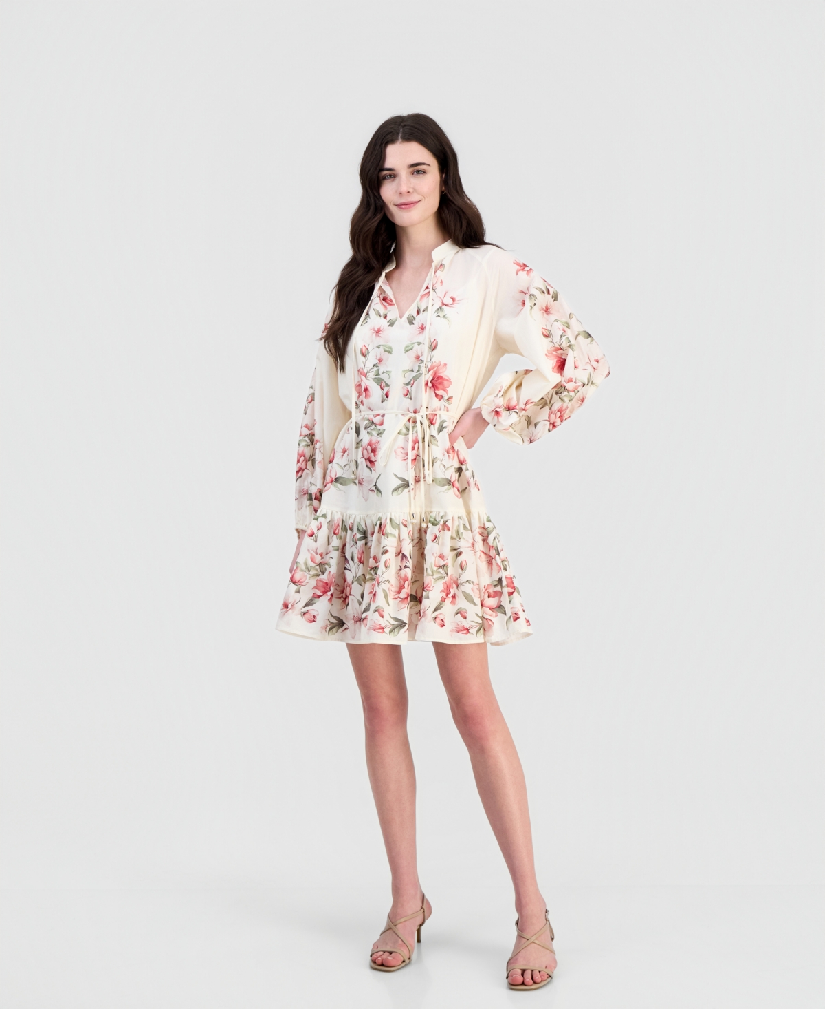 Click here for Sam Edelman Womens Cotton Placed-Print Mini Dress... prices