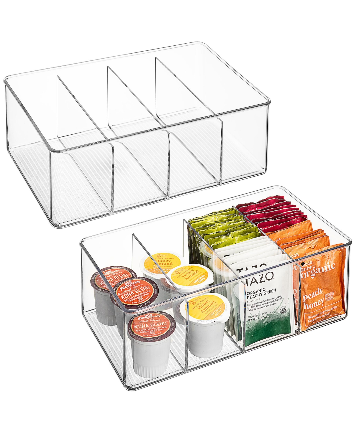 Click here for Sorbus 2 Pack Storage Bins with Dividers - Store T... prices