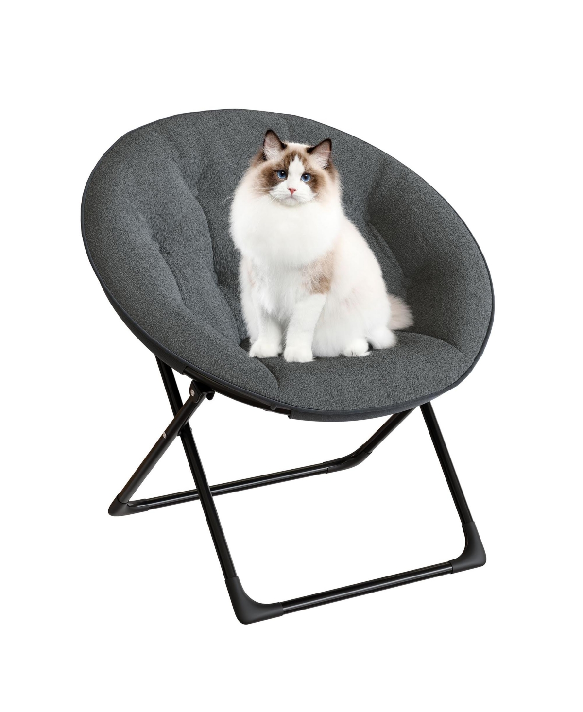 Click here for gaomon Oversized Faux Fur Foldable Saucer Chair  S... prices