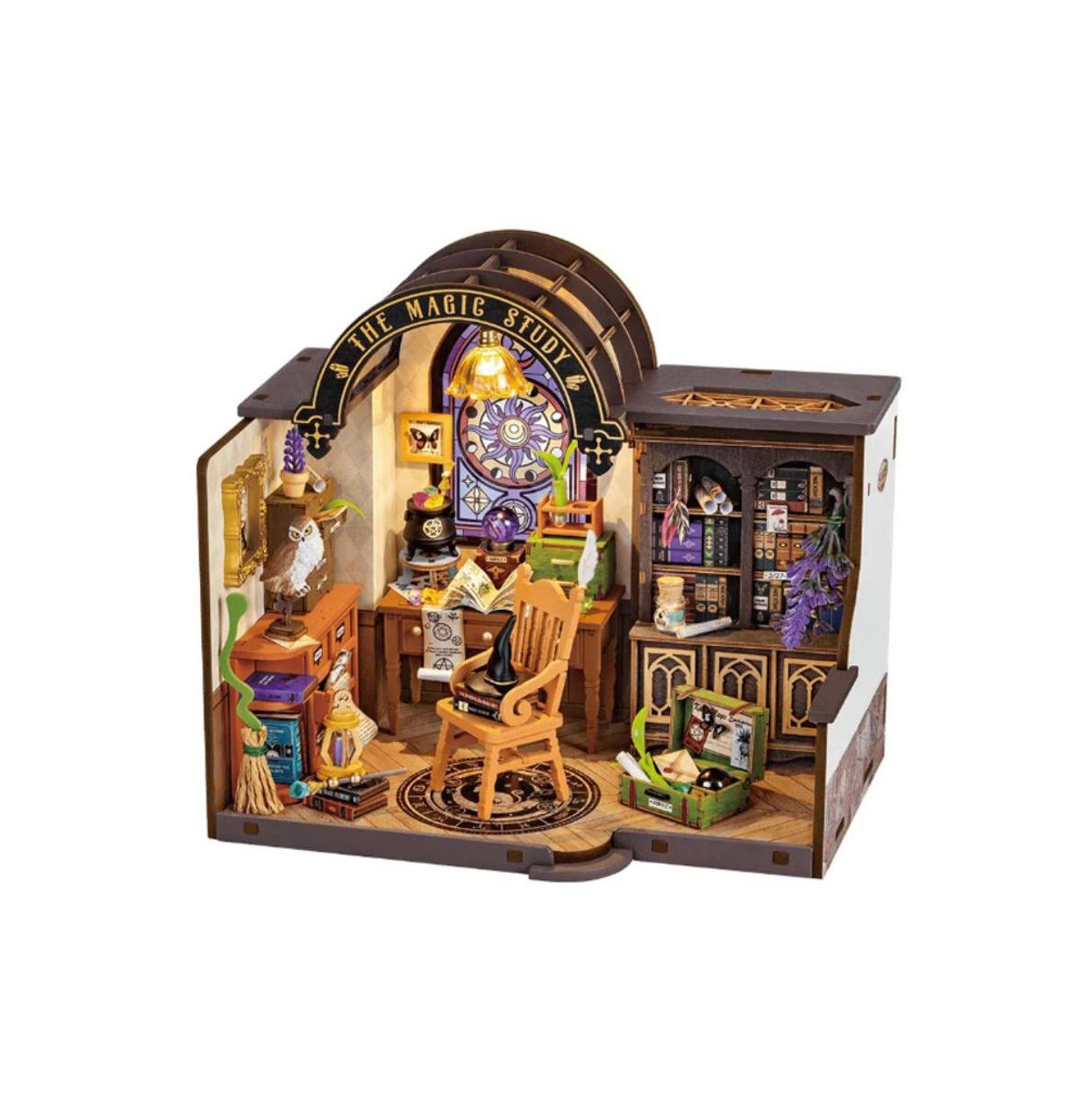 Click here for Flash Popup Diy 3D Wood Puzzle: Magic Study 267 pi... prices