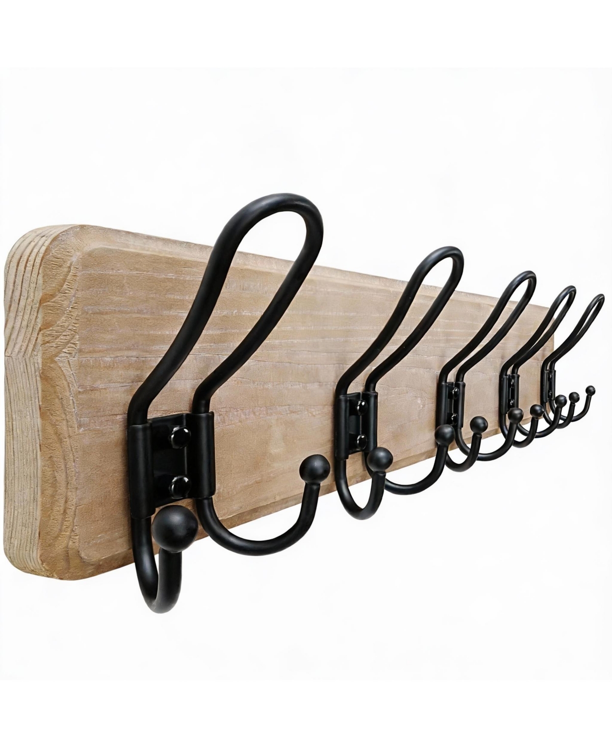 Click here for Yigii Heavy Duty Rustic Wall Coat Rack with 5 Meta... prices