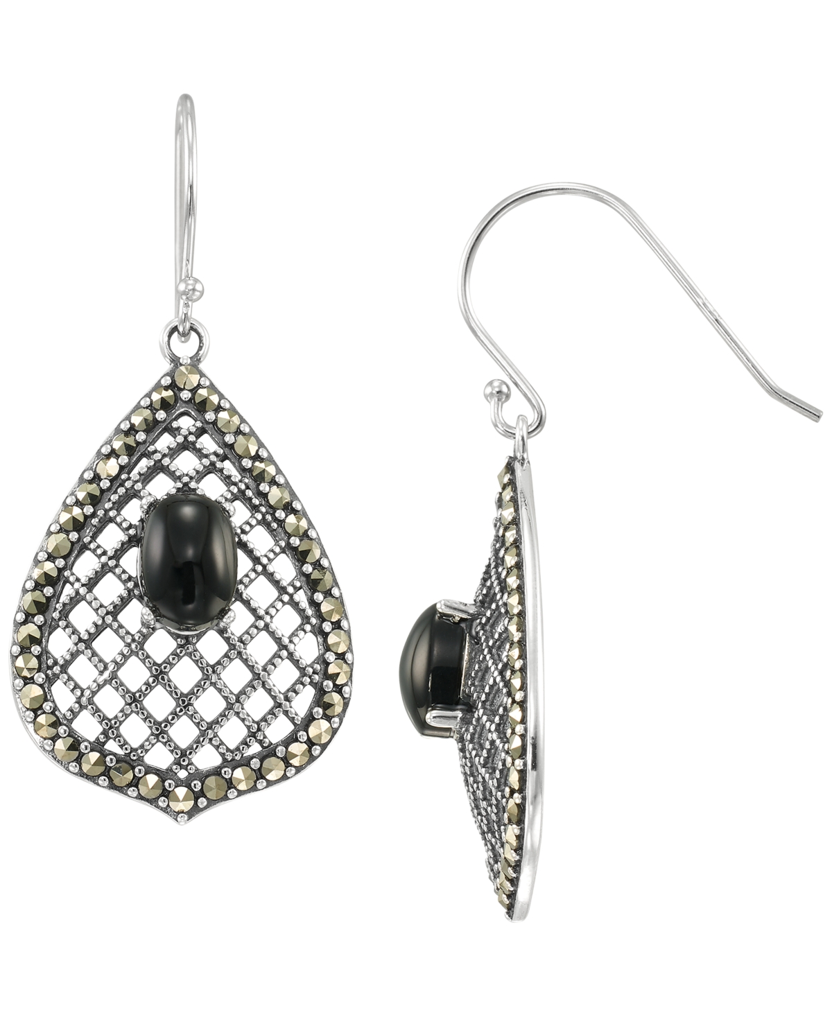 Click here for Macys Marcasite (0.64 ct. t.w.) and Black Onyx (0.... prices