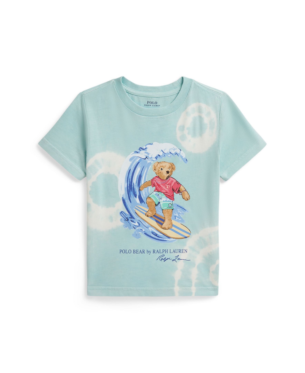 Click here for Polo Ralph Lauren Boys 2-7 Tie-Dye Polo Bear Cotto... prices
