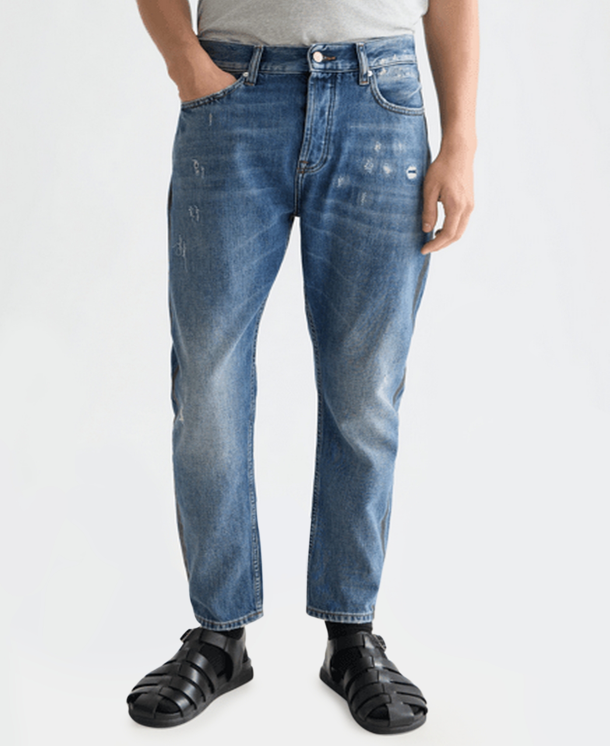 Click here for Scotch & Soda Mens Loose Regular-Fit Jeans - Hero... prices