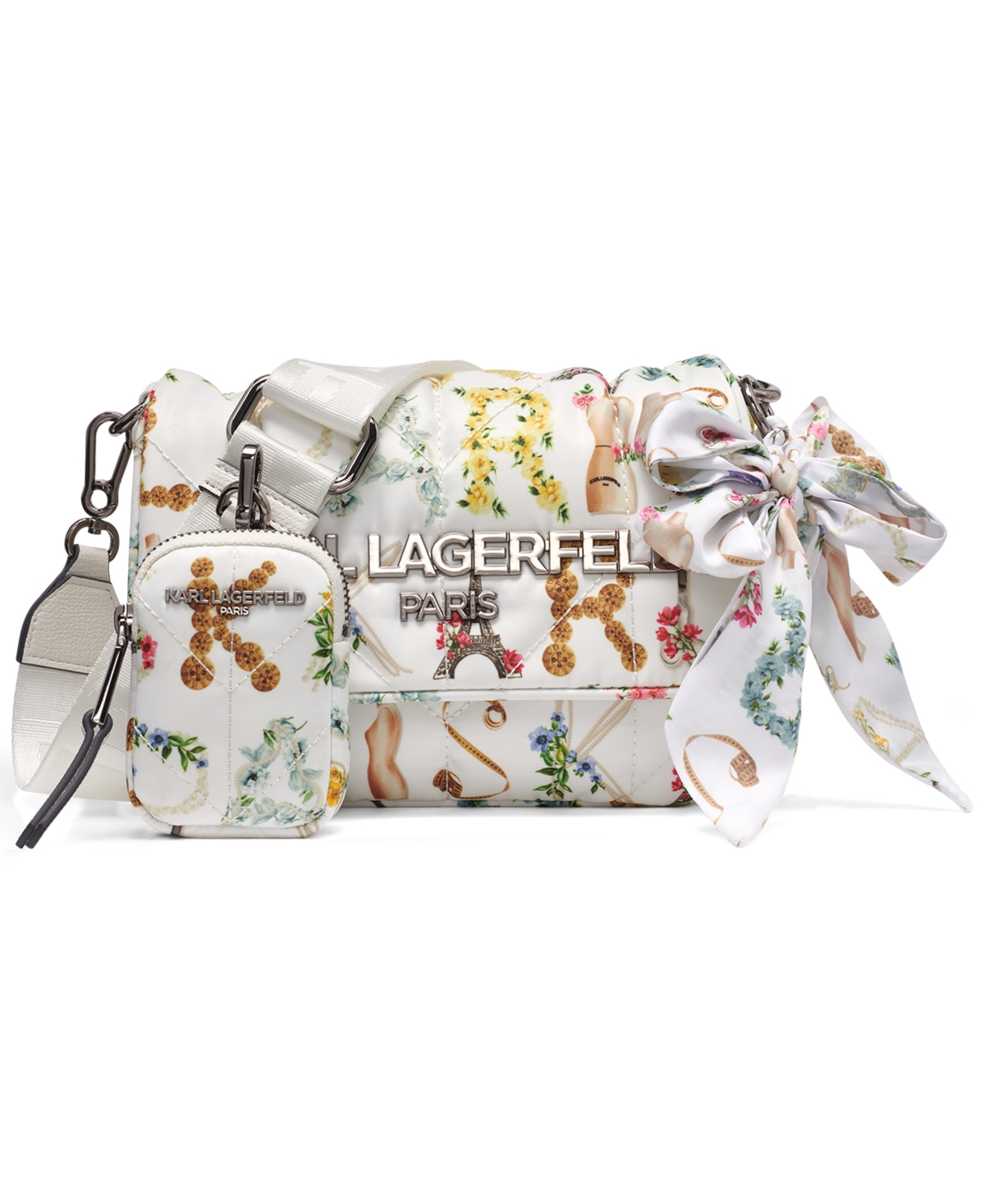 Click here for Karl Lagerfeld Paris Voyage Small Crossbody Bag -... prices