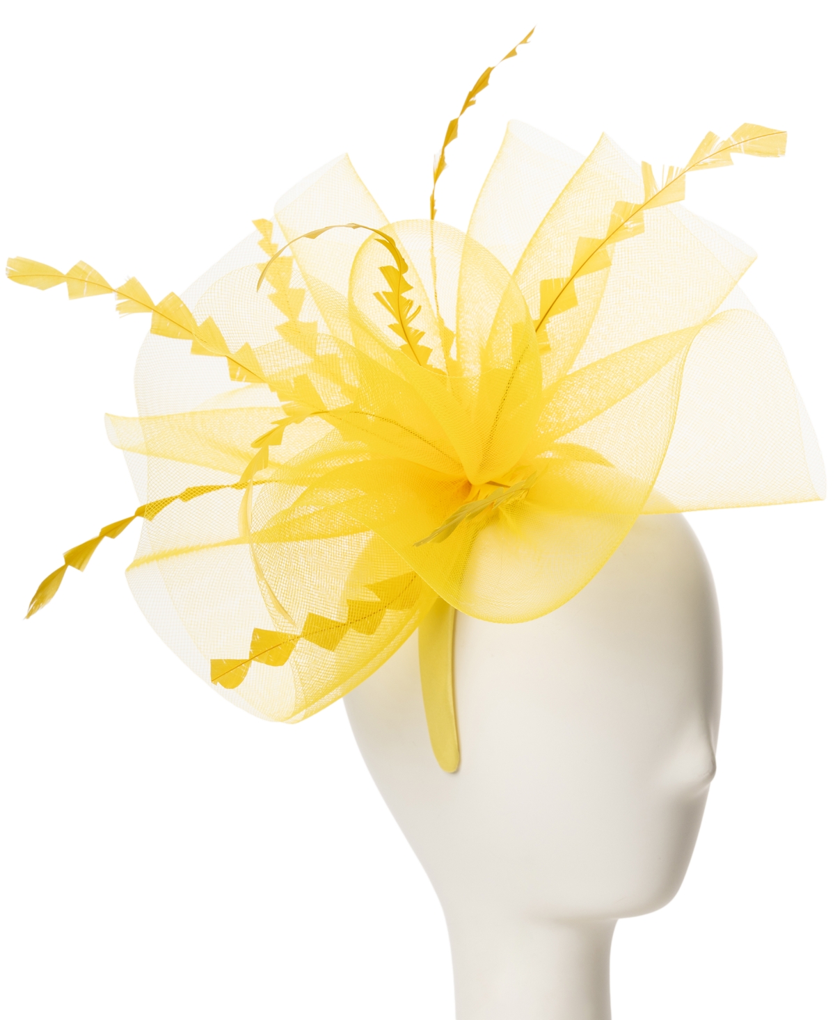 Click here for August Hats Crinoline and Feather Fascinator Hat -... prices