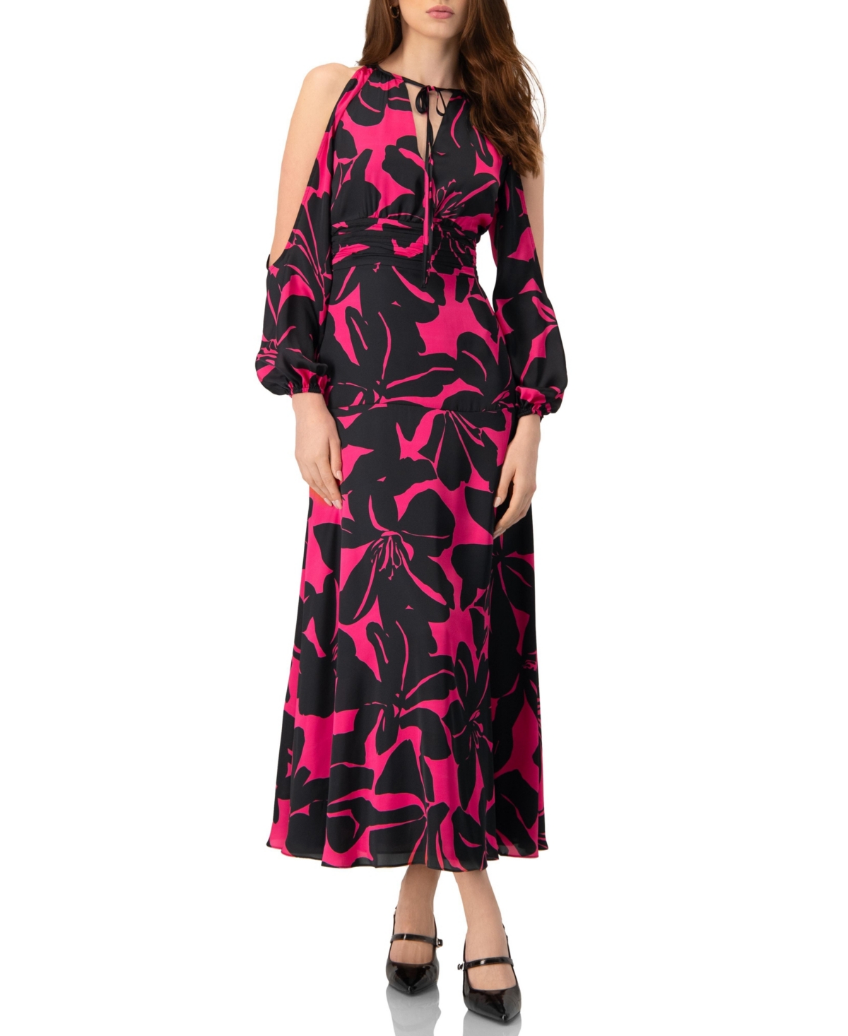 Click here for Ivonne Womens Off-Shoulder Long Sleeve Maxi Dress... prices