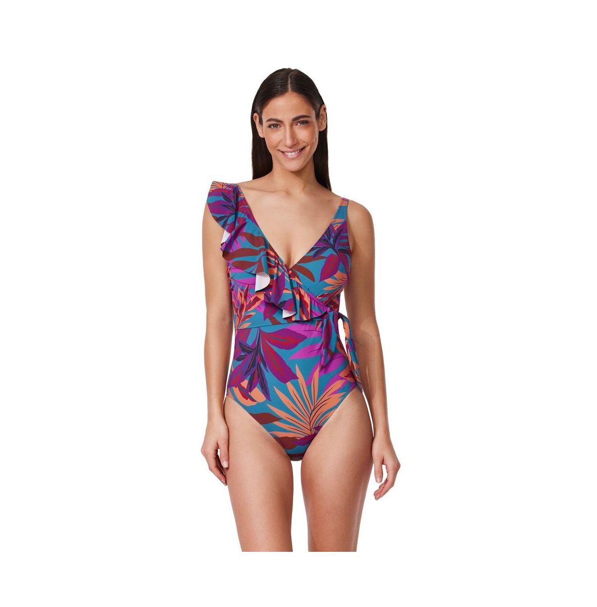 Click here for Profile by Gottex Womens Plantopia V-Neck Surplice... prices