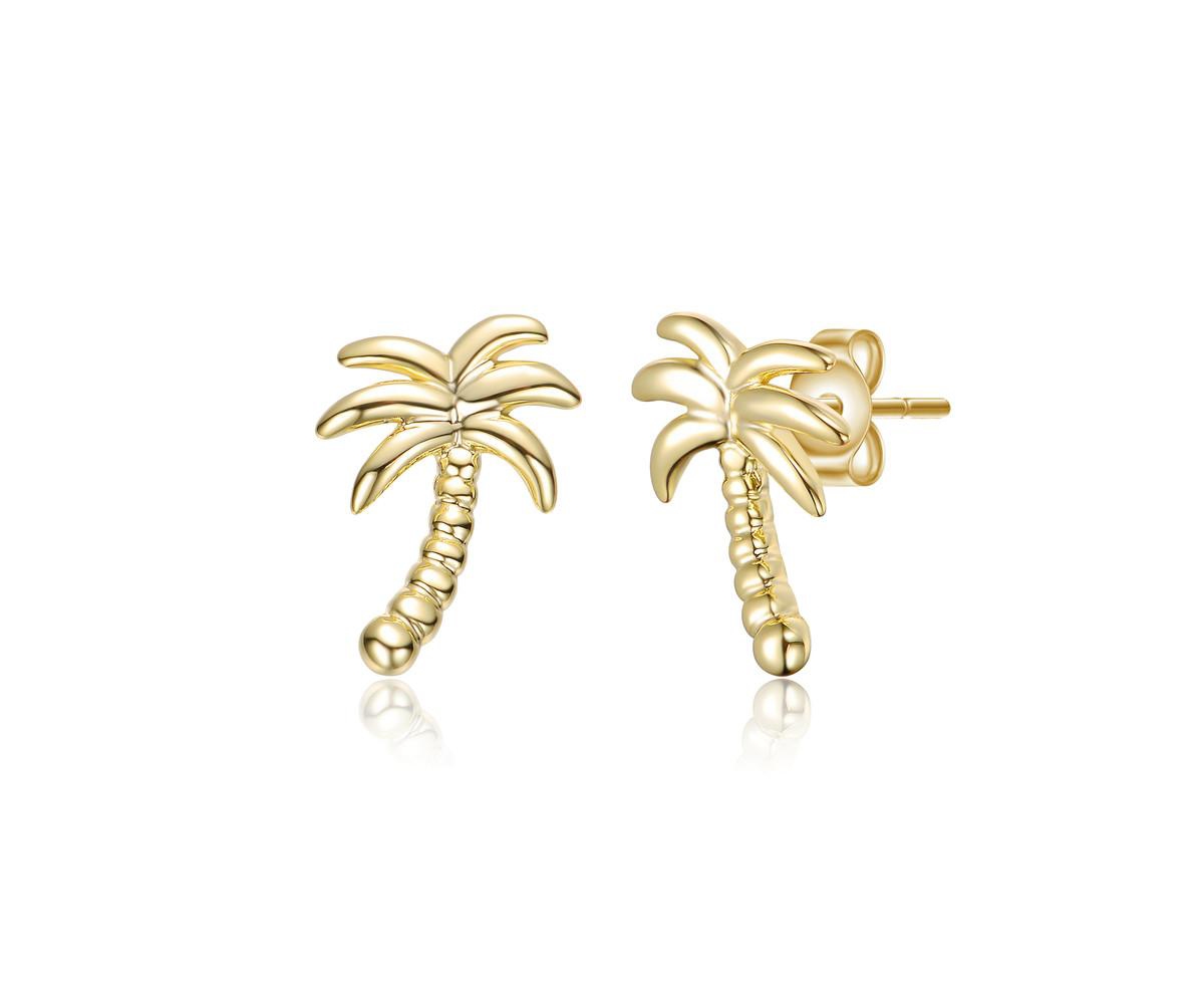 Click here for GiGiGirl Tropical Palm Tree Shaped Stud Earrings i... prices