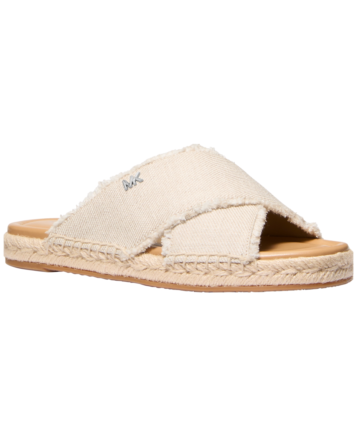 Click here for Michael Kors Womens Kenzie Flat Heel Sandals - Pal... prices