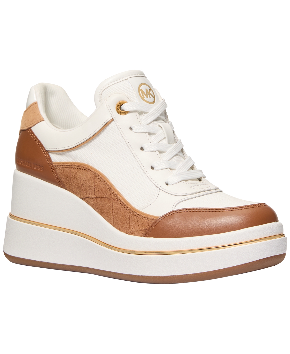 Click here for Michael Michael Kors Womens Emmy Wedge Trainer Sne... prices