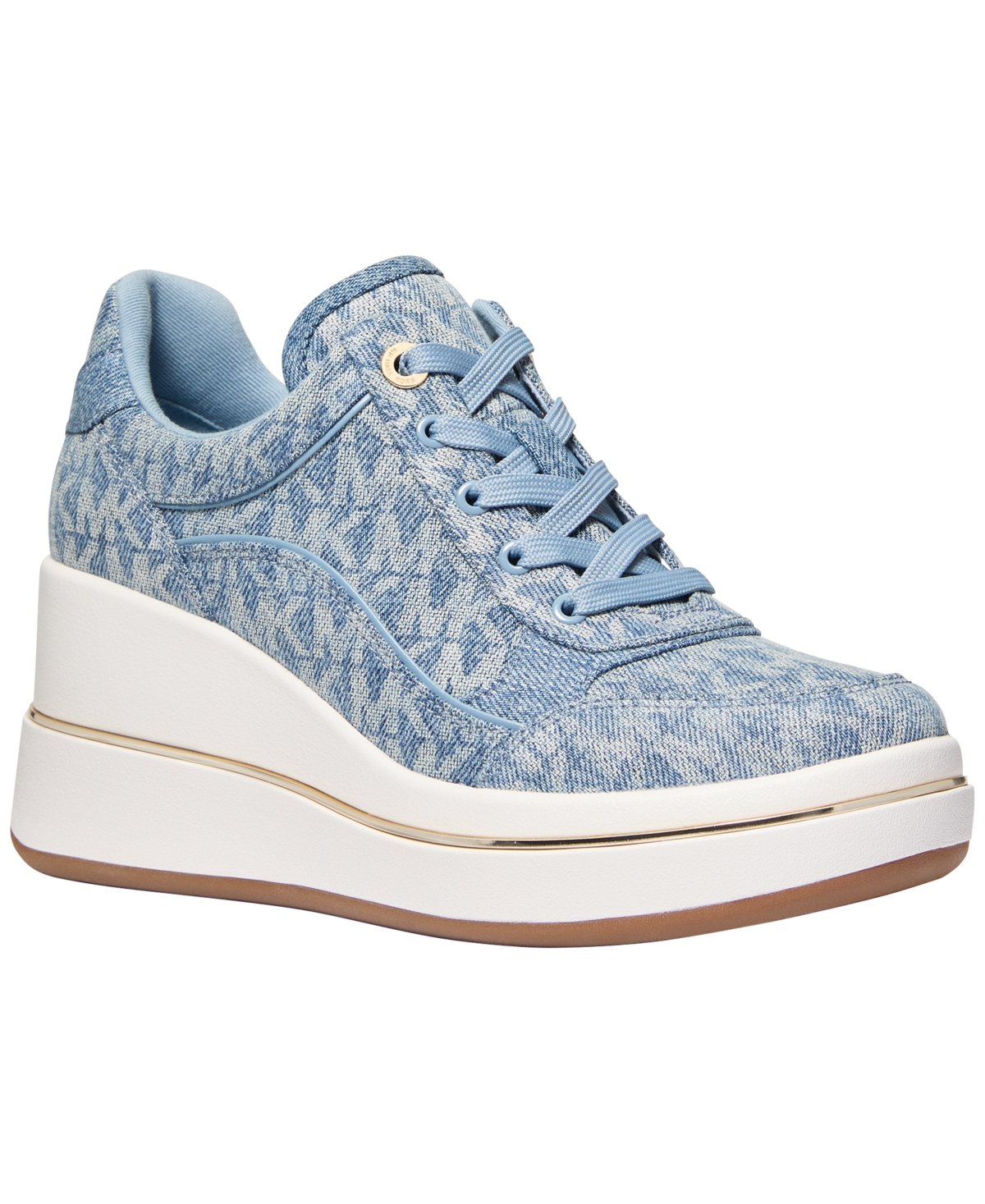 Click here for Michael Michael Kors Womens Emmy Wedge Trainer Sne... prices