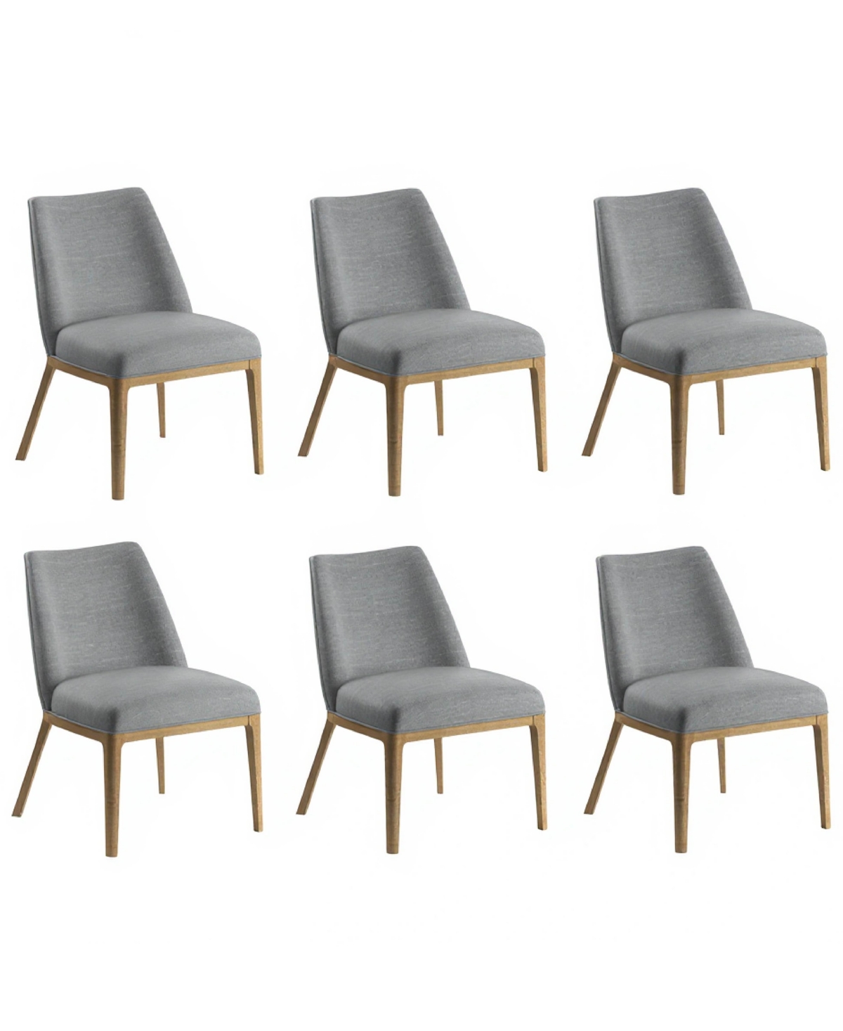 Click here for Loft 6-Pc. Fabric Upholstered Side Chair Set - Gra... prices